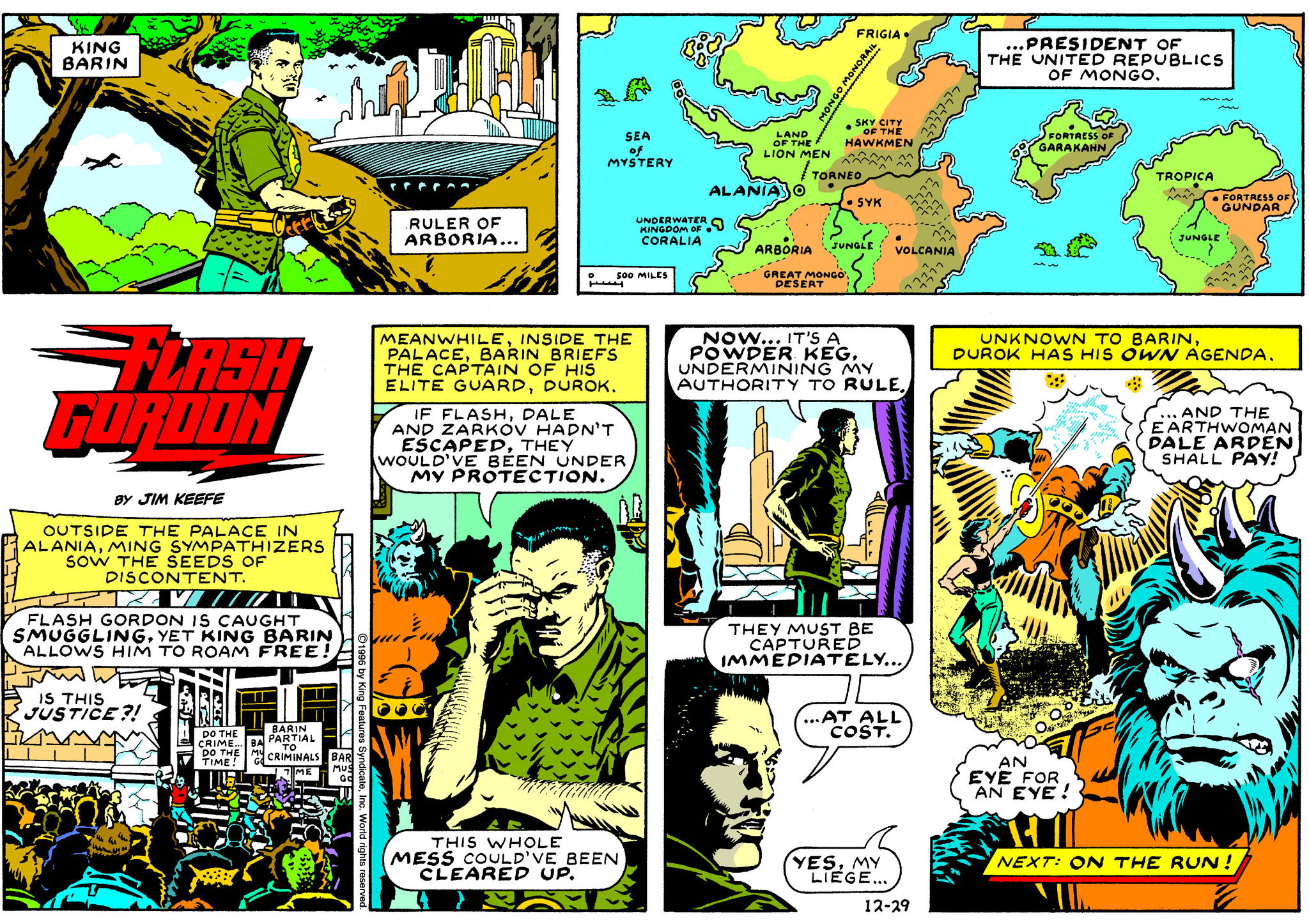 Flash Gordon Comic Strip 1996-12-29 | Comics Kingdom