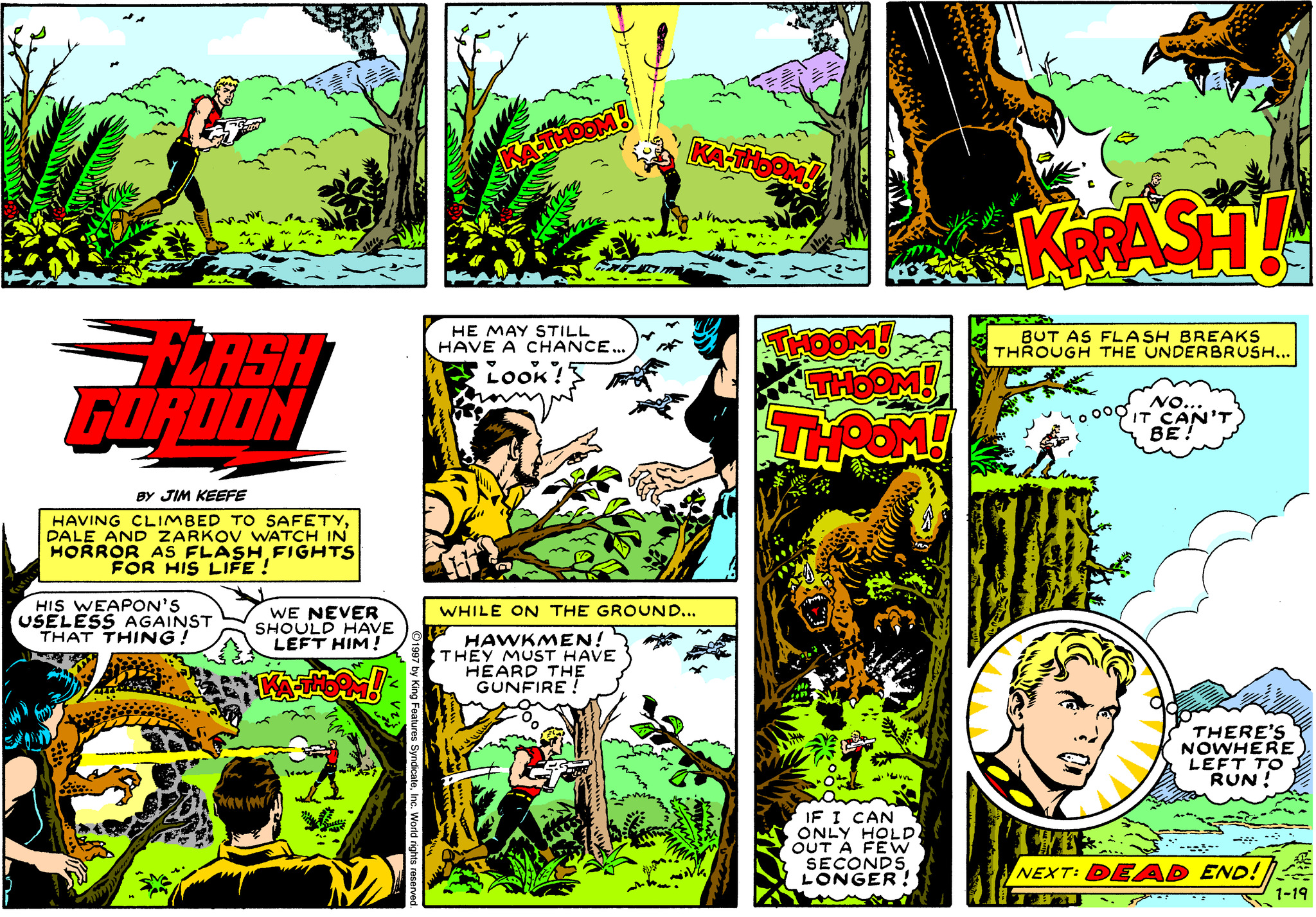 Flash Gordon Comic Strip 1997-01-19 | Comics Kingdom