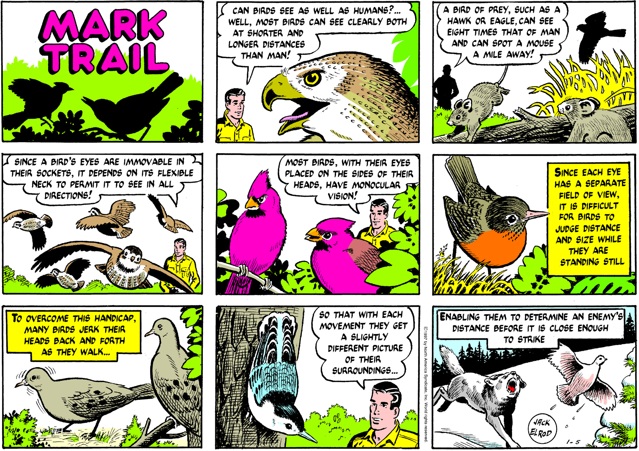 Mark Trail Comic Strip 1997-01-05 | Comics Kingdom