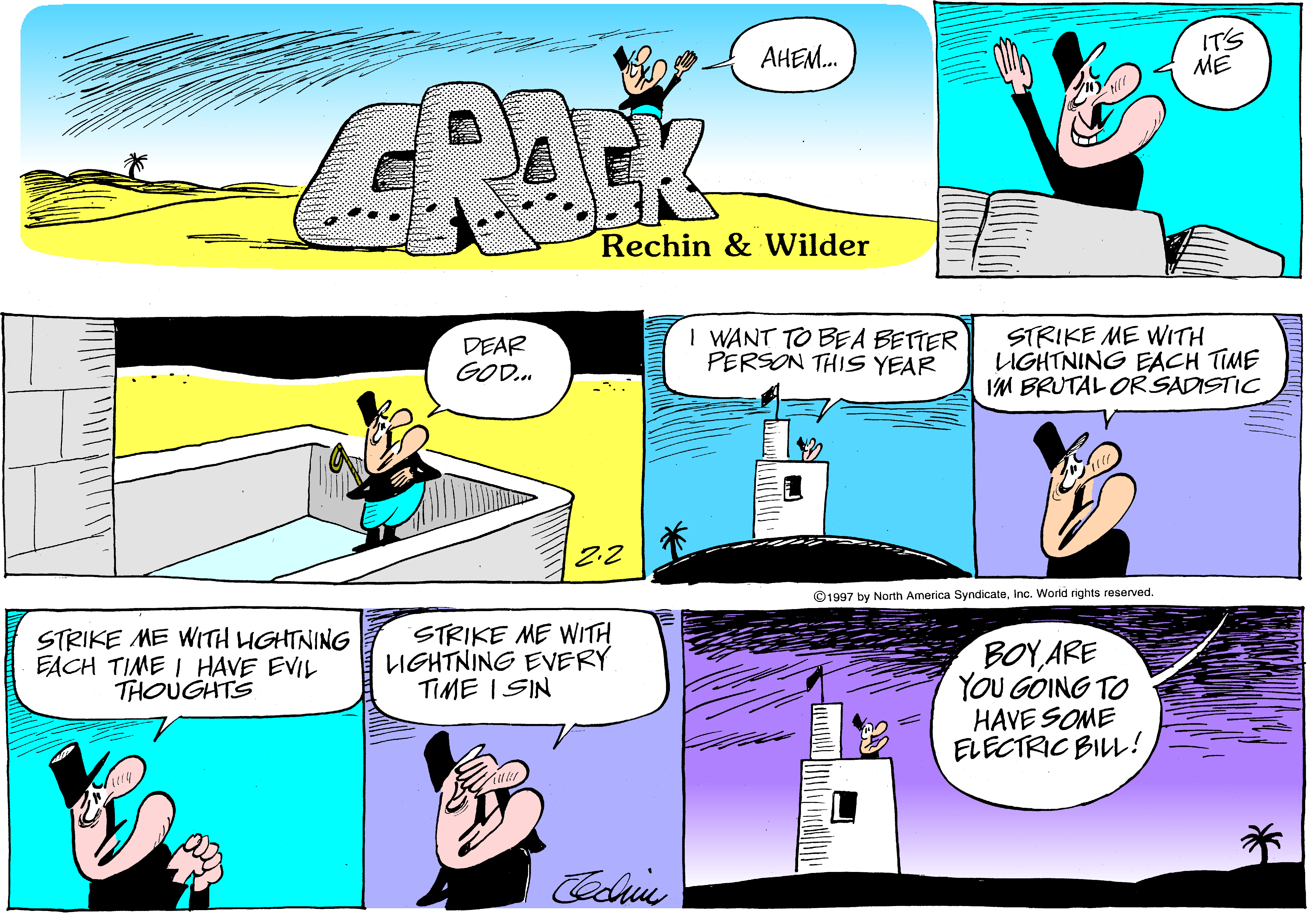 Crock Comic Strip 1997-02-02 | Comics Kingdom