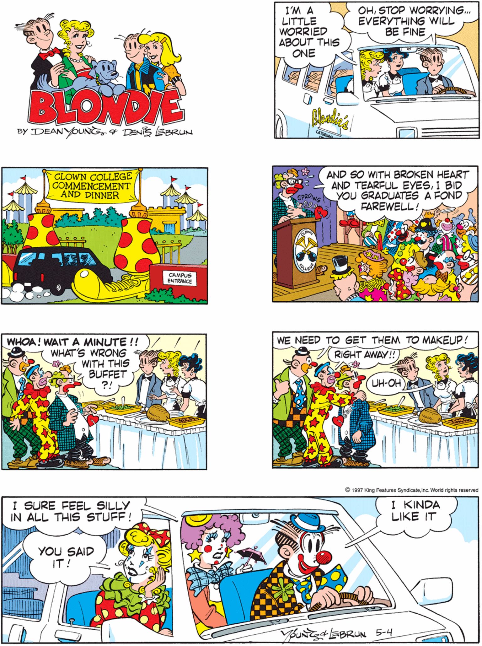 Blondie Comic Strip 1997-05-04 | Comics Kingdom