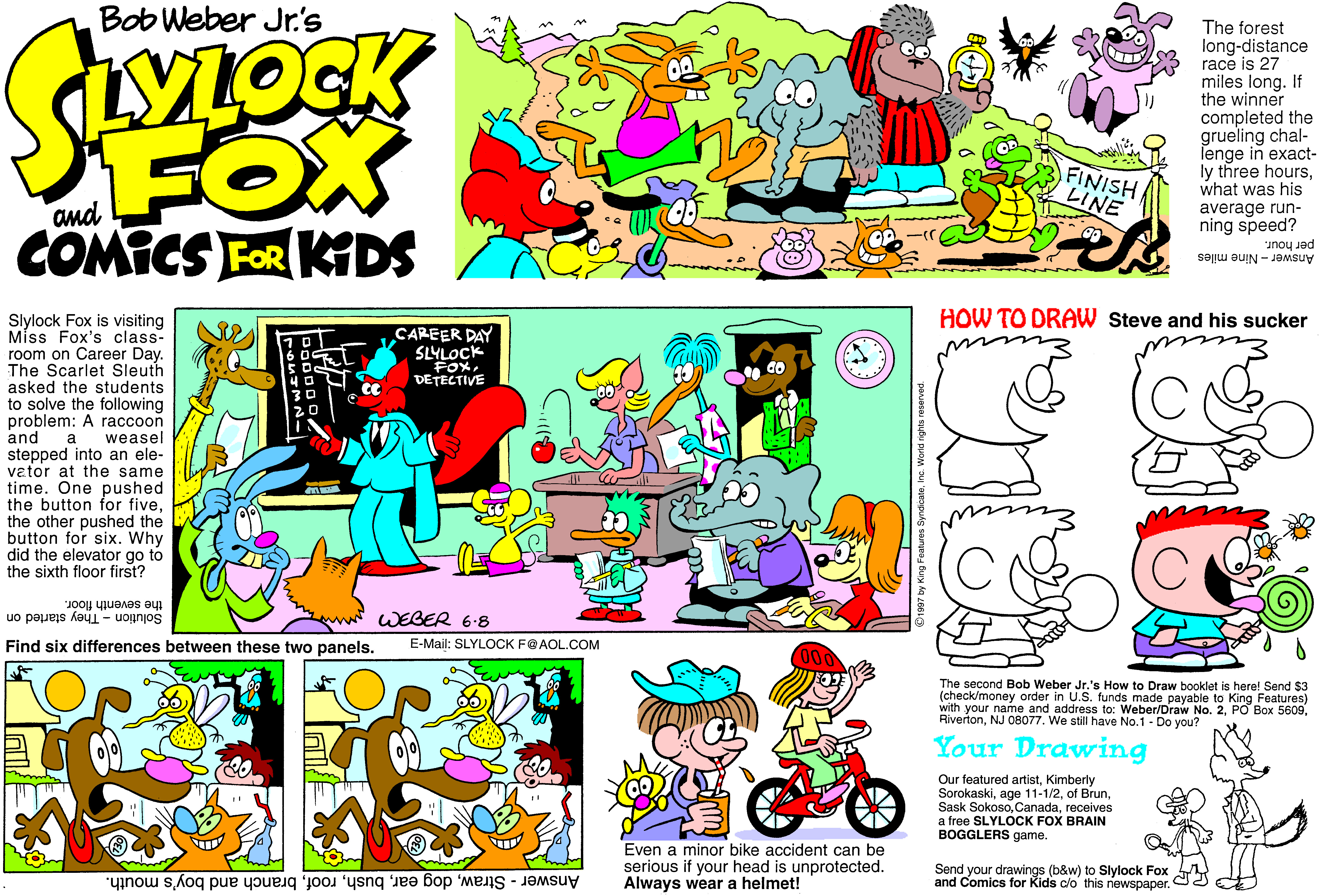 Slylock Fox Comic Strip 1997-06-08 | Comics Kingdom