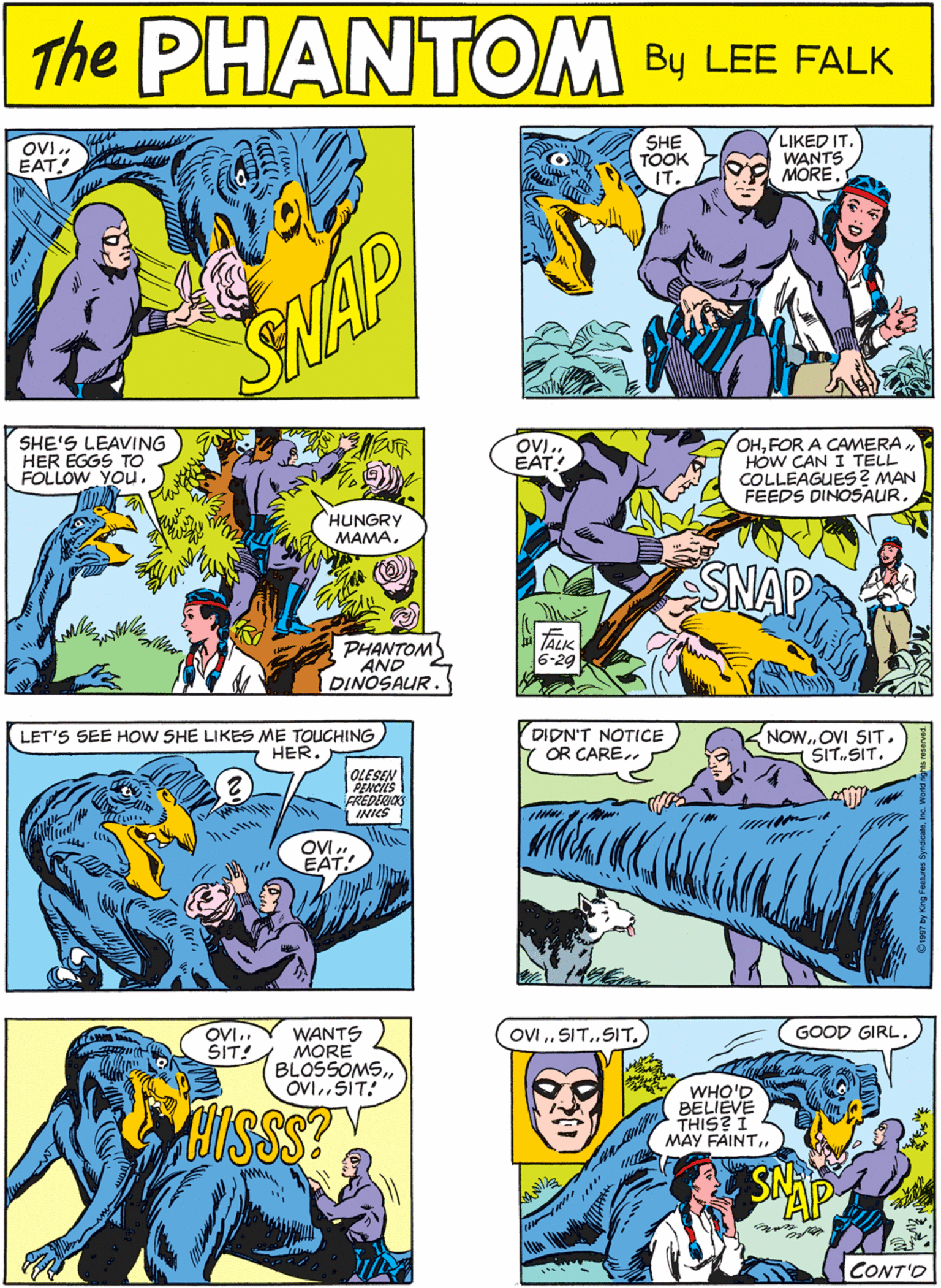 The Phantom Comic Strip 1997-06-29 | Comics Kingdom