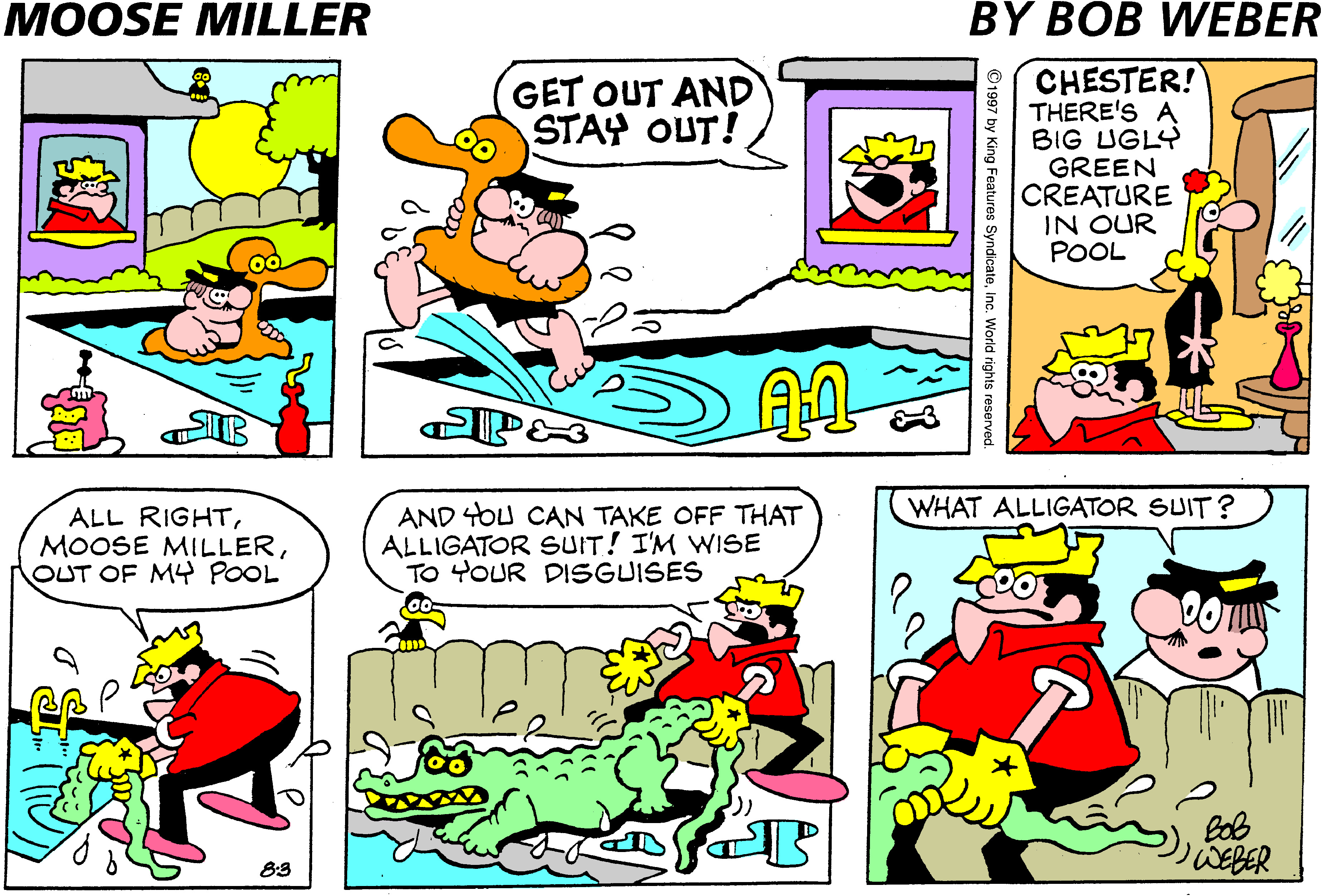 Moose And Molly Comic Strip 1997-08-03 | Comics Kingdom