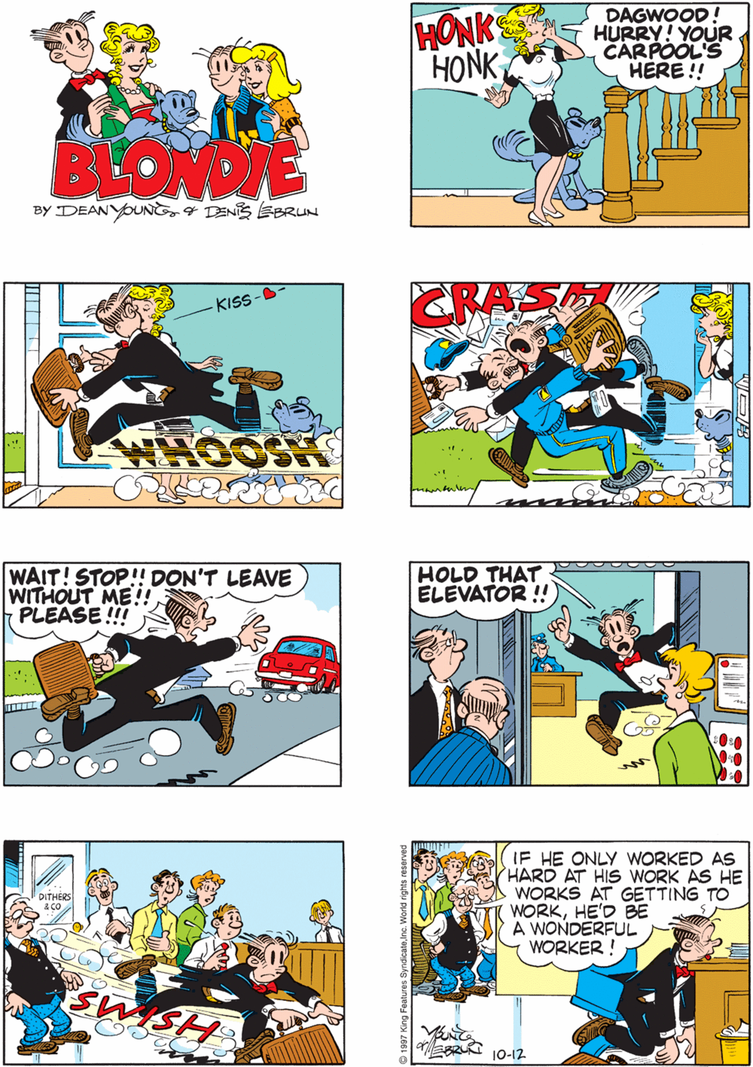 Blondie Comic Strip 1997-10-12 | Comics Kingdom