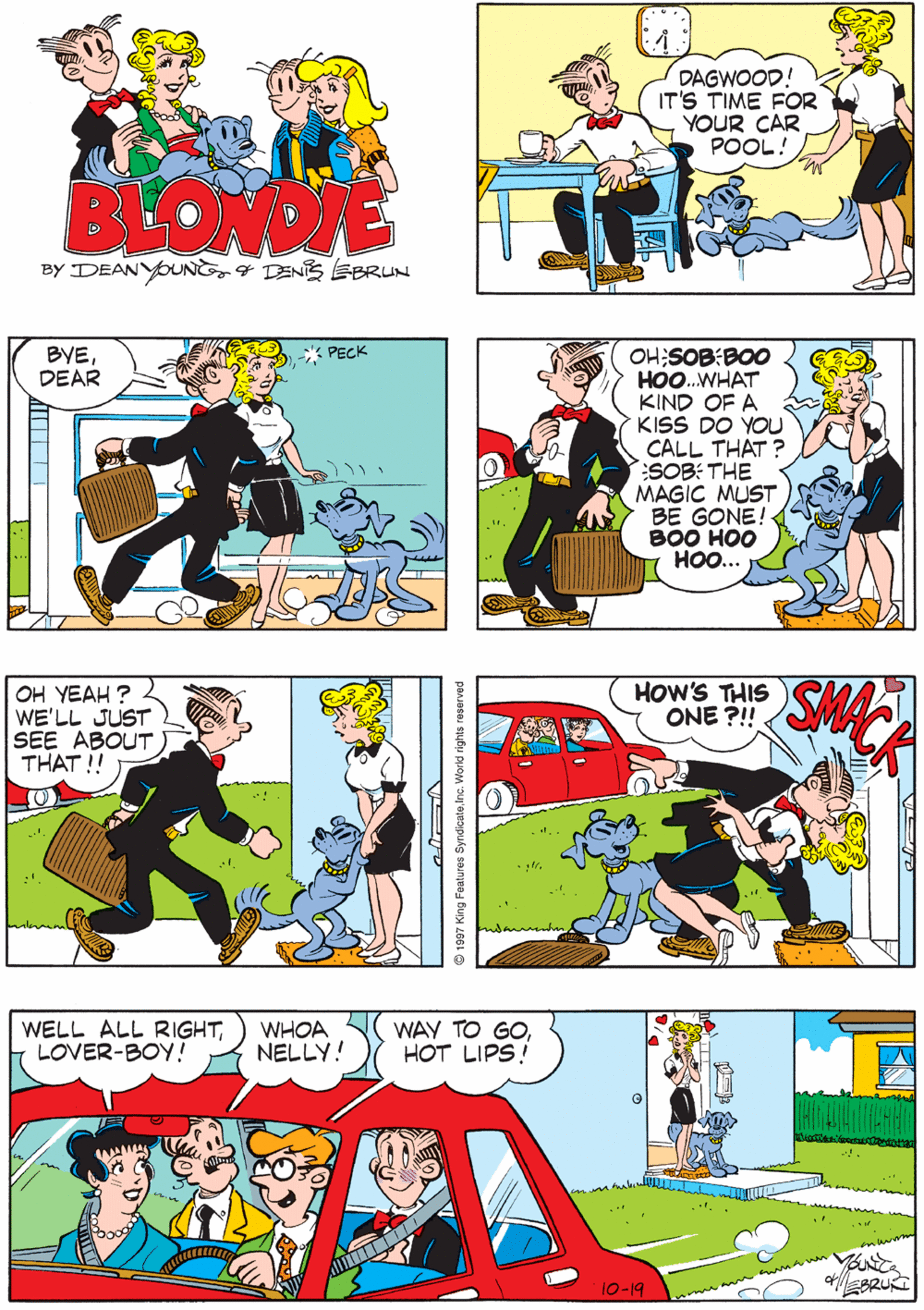 Blondie Comic Strip 1997-10-19 | Comics Kingdom