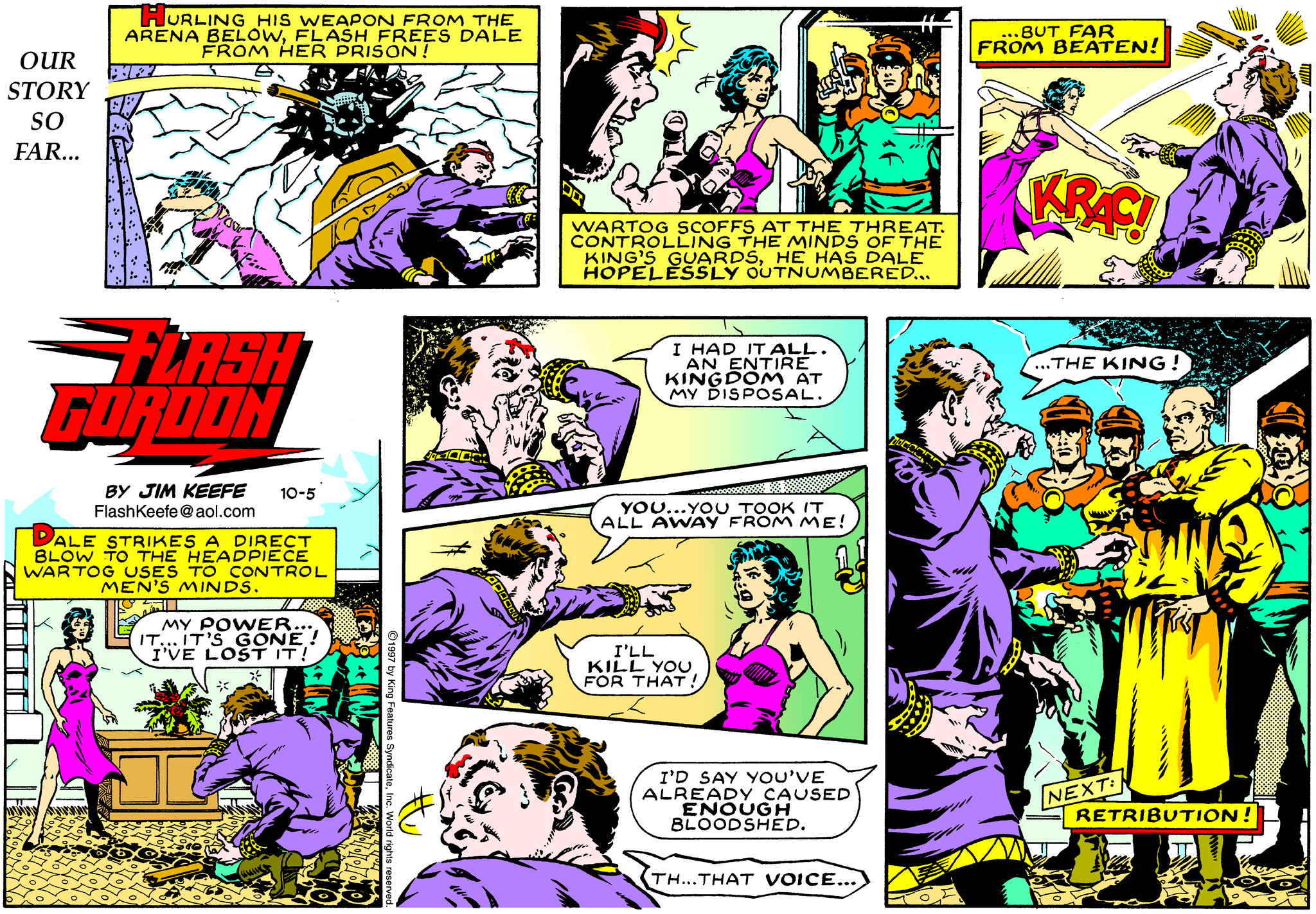Flash Gordon Comic Strip 1997-10-05 | Comics Kingdom