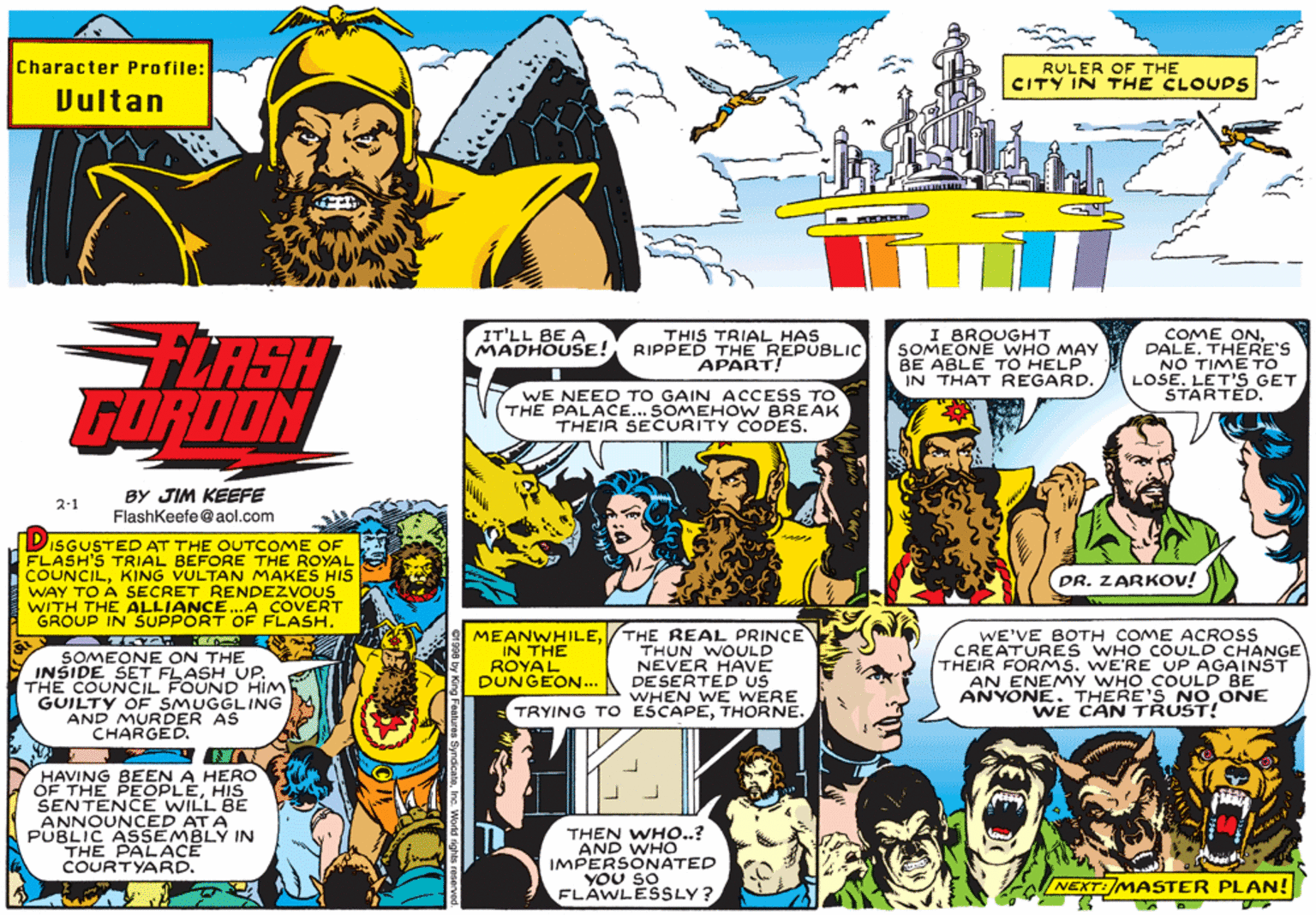 Flash Gordon Comic Strip 1998-02-01 | Comics Kingdom