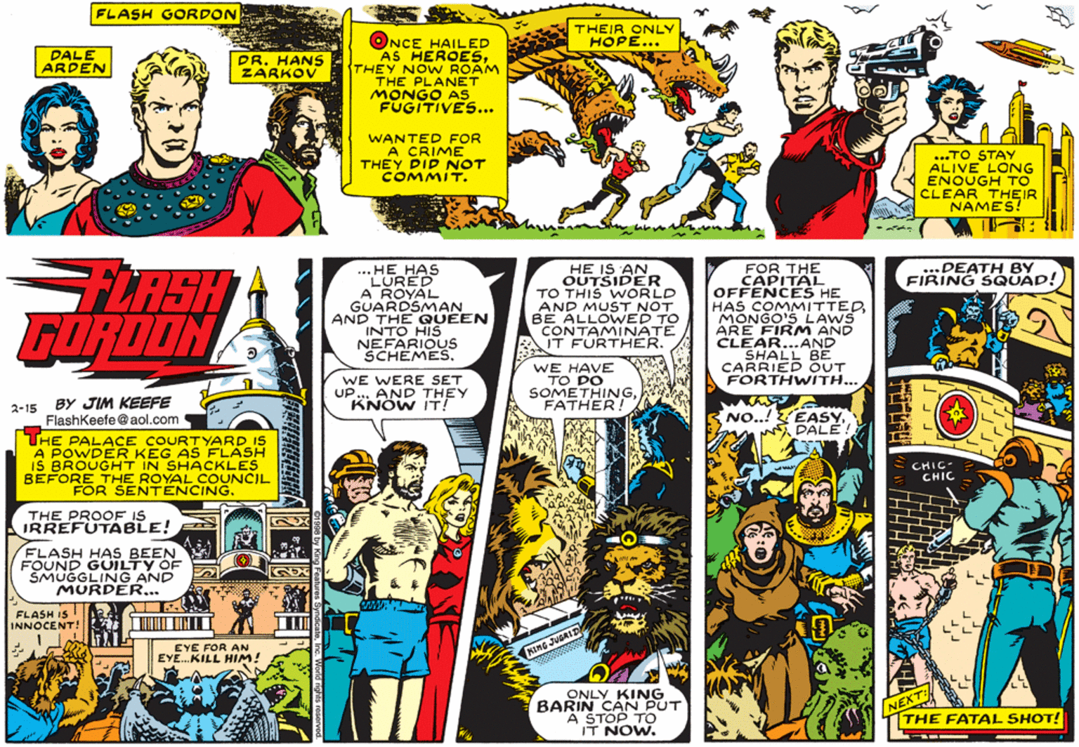 Flash Gordon Comic Strip 1998-02-15 | Comics Kingdom