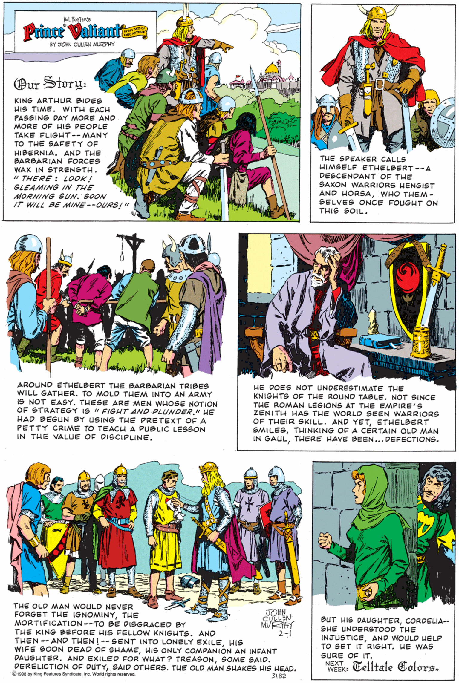 Prince Valiant Comic Strip 1998-02-01 | Comics Kingdom