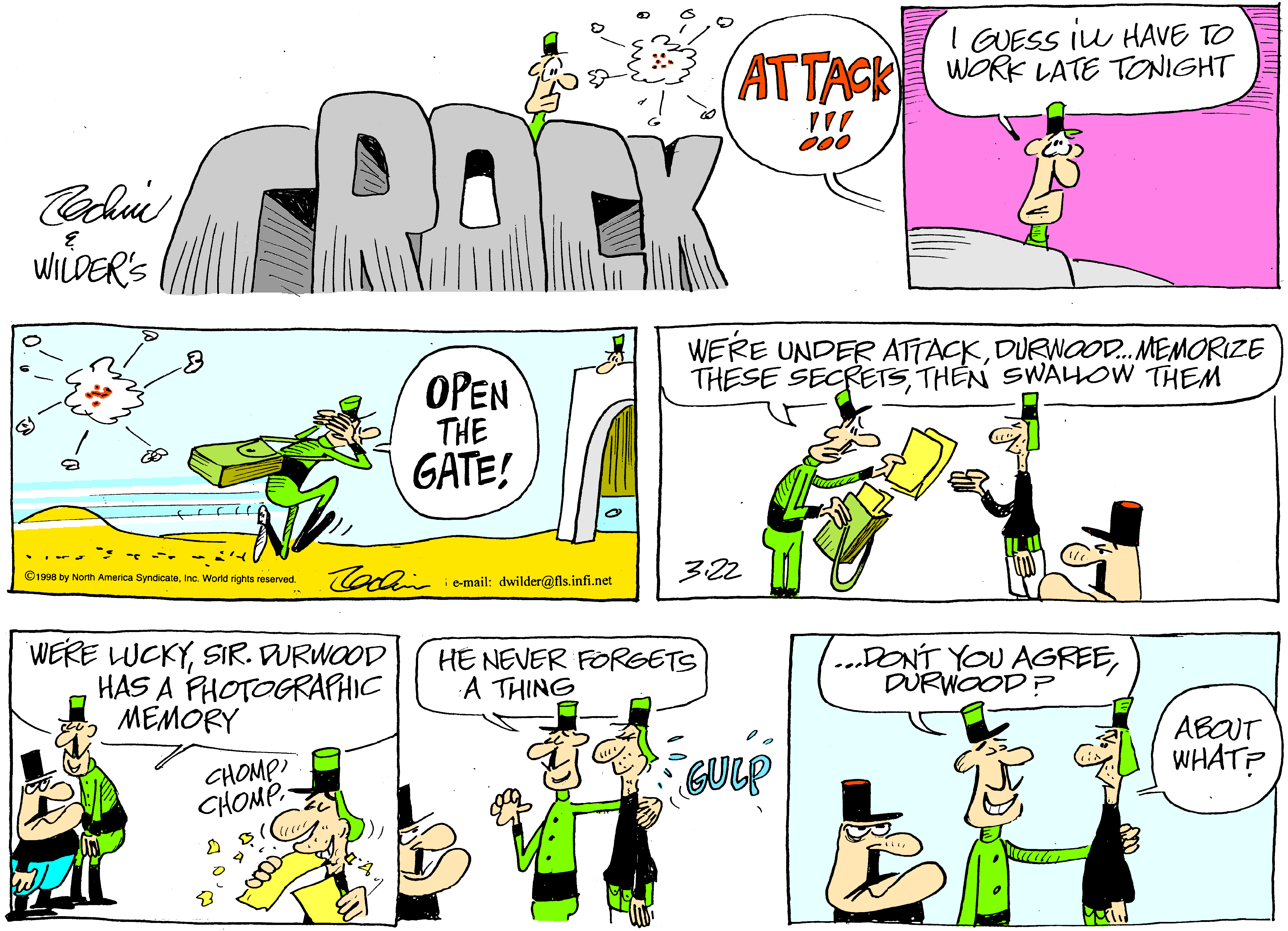 Crock Comic Strip 1998-03-22 | Comics Kingdom