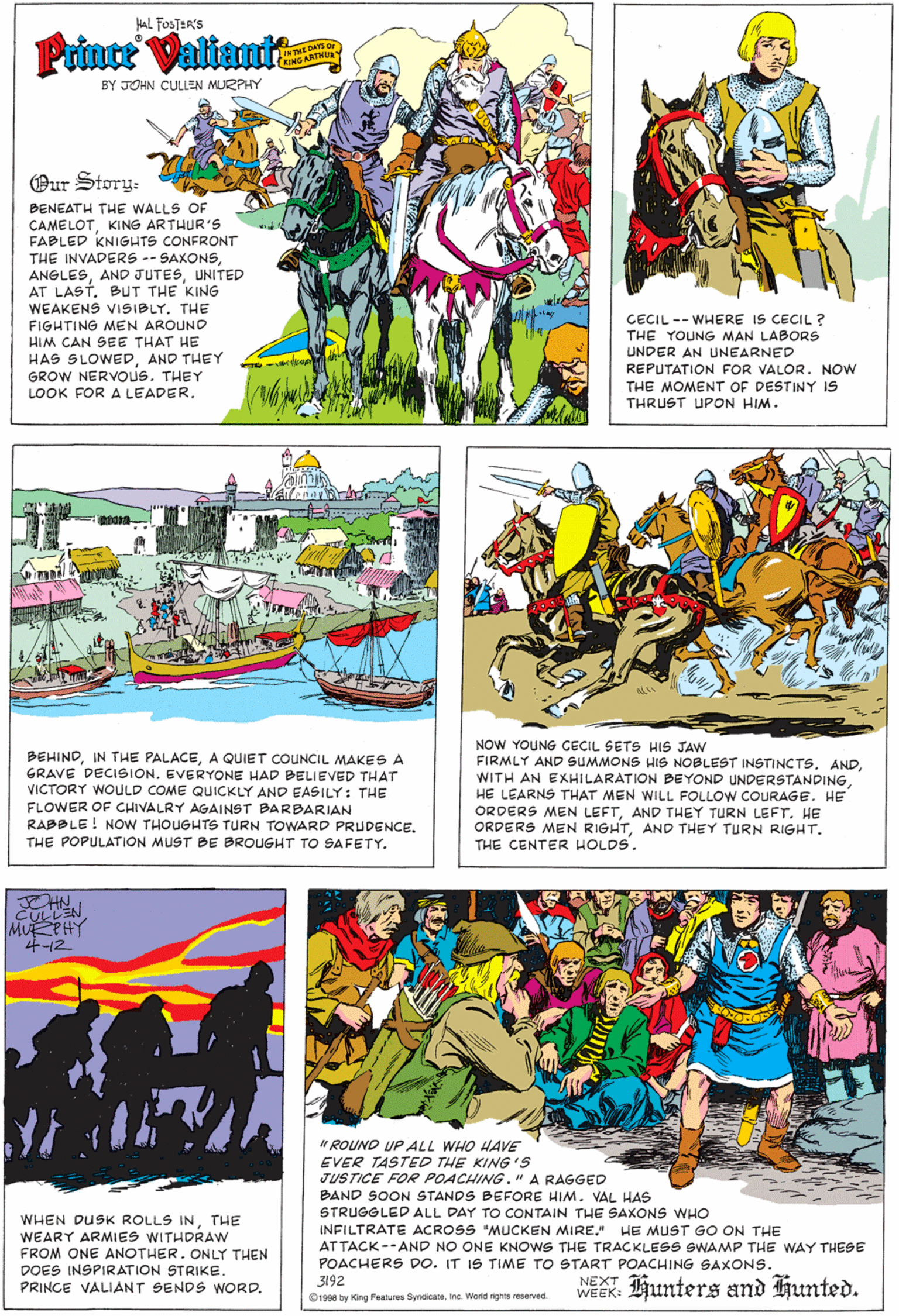 Prince Valiant Comic Strip 1998-04-12 | Comics Kingdom