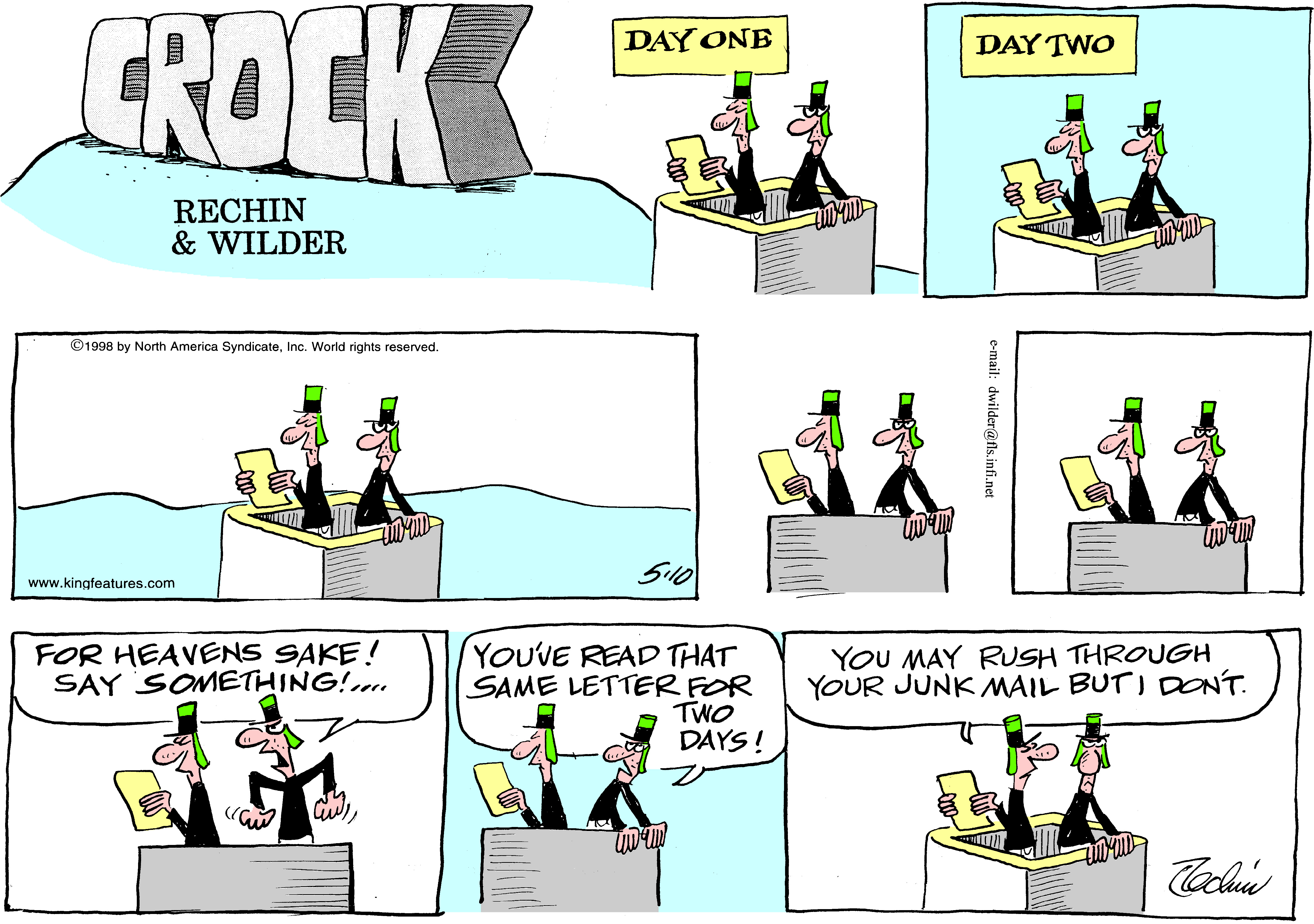 Crock Comic Strip 1998-05-10 | Comics Kingdom