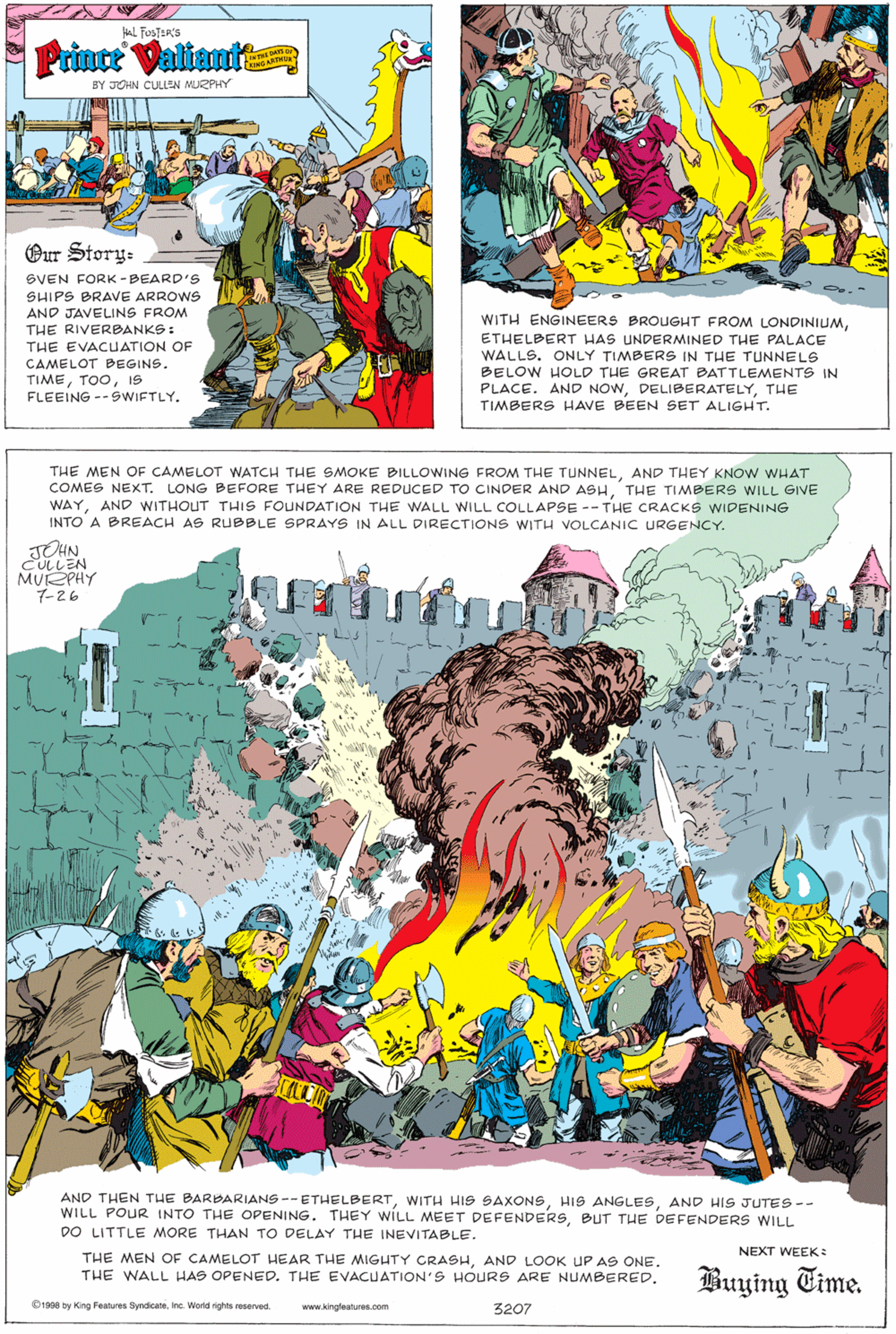 Prince Valiant Comic Strip 1998-07-26 | Comics Kingdom