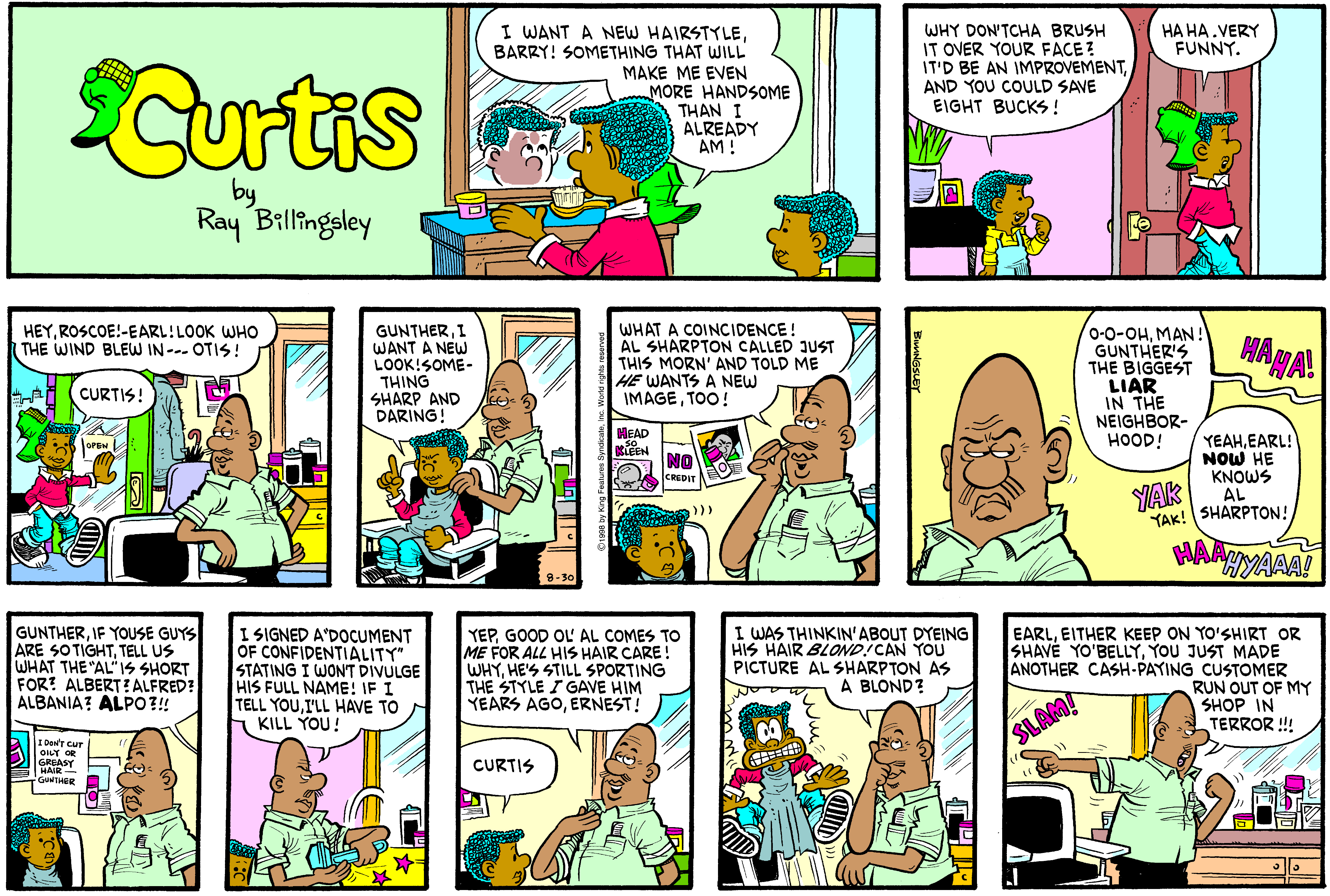 Curtis Comic Strip 1998-08-30 | Comics Kingdom
