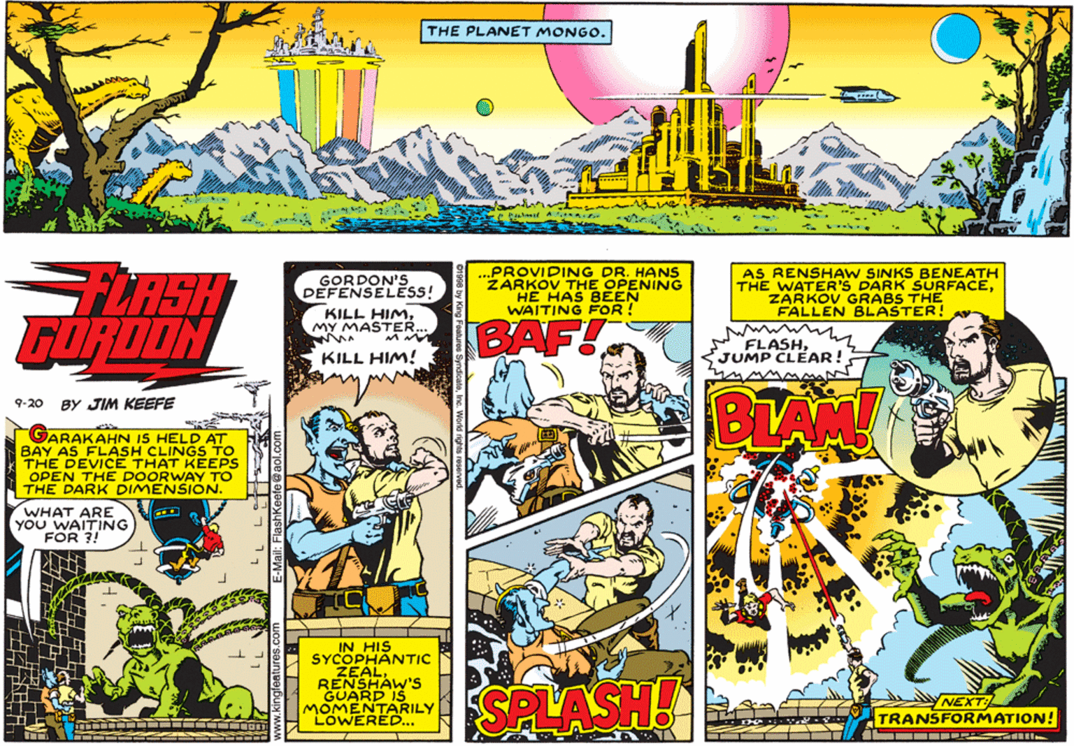 Flash Gordon Comic Strip 1998-09-20 | Comics Kingdom