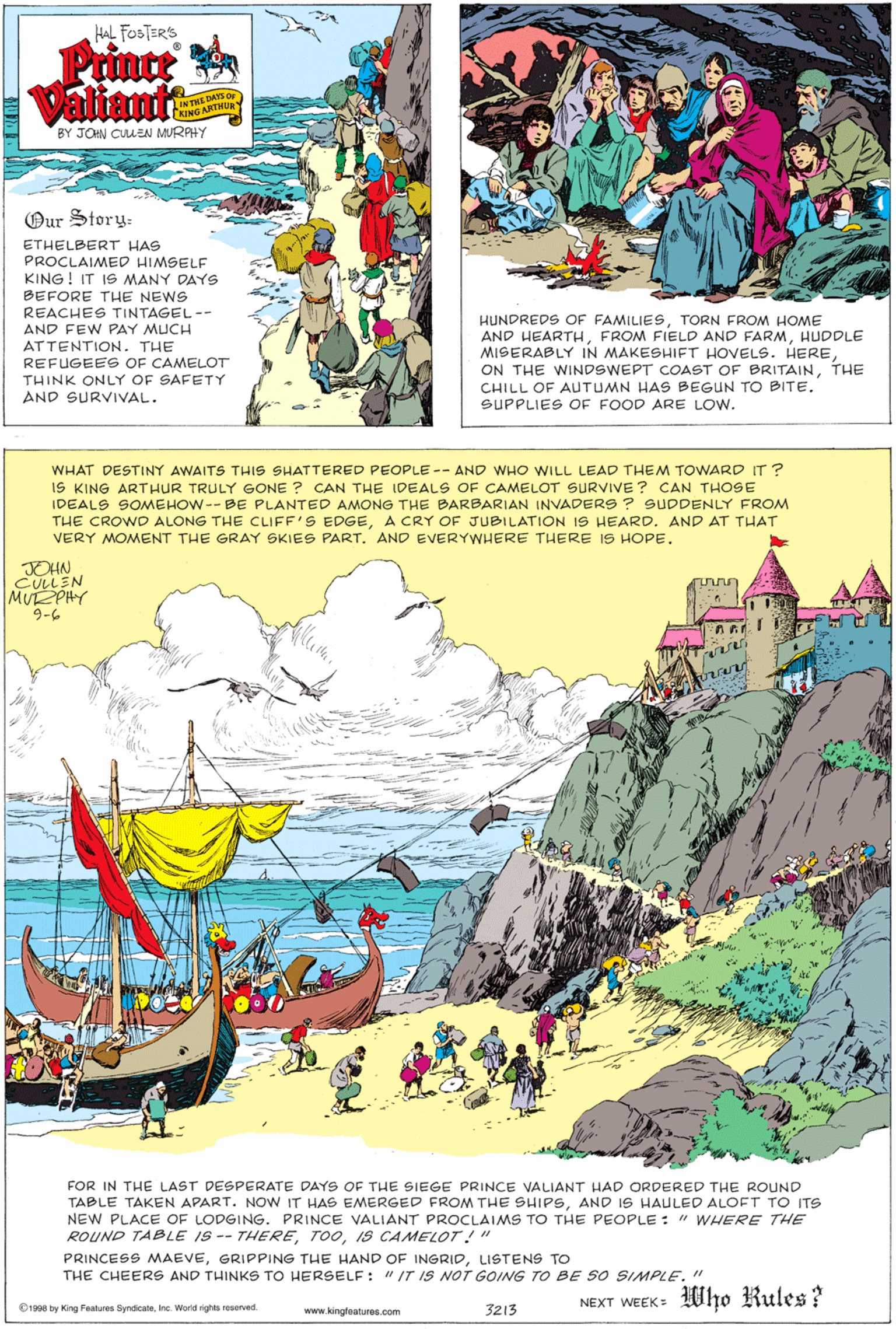 Prince Valiant Comic Strip 1998-09-06 | Comics Kingdom