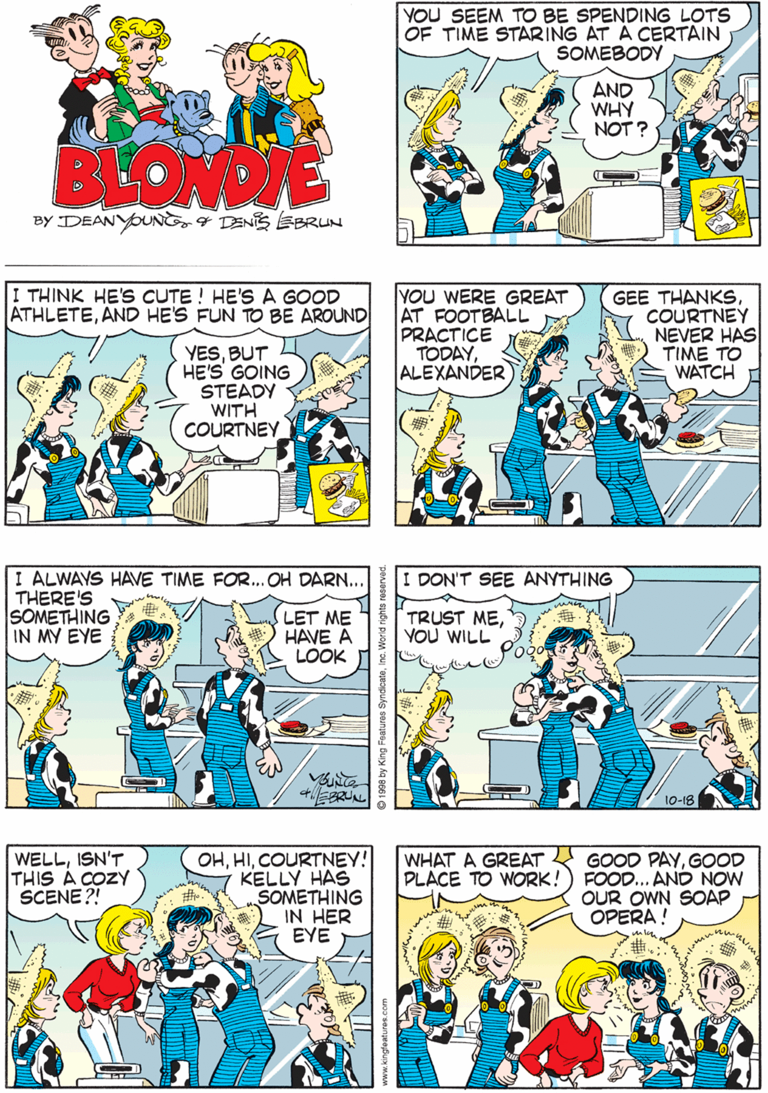Blondie Comic Strip 1998-10-18 | Comics Kingdom