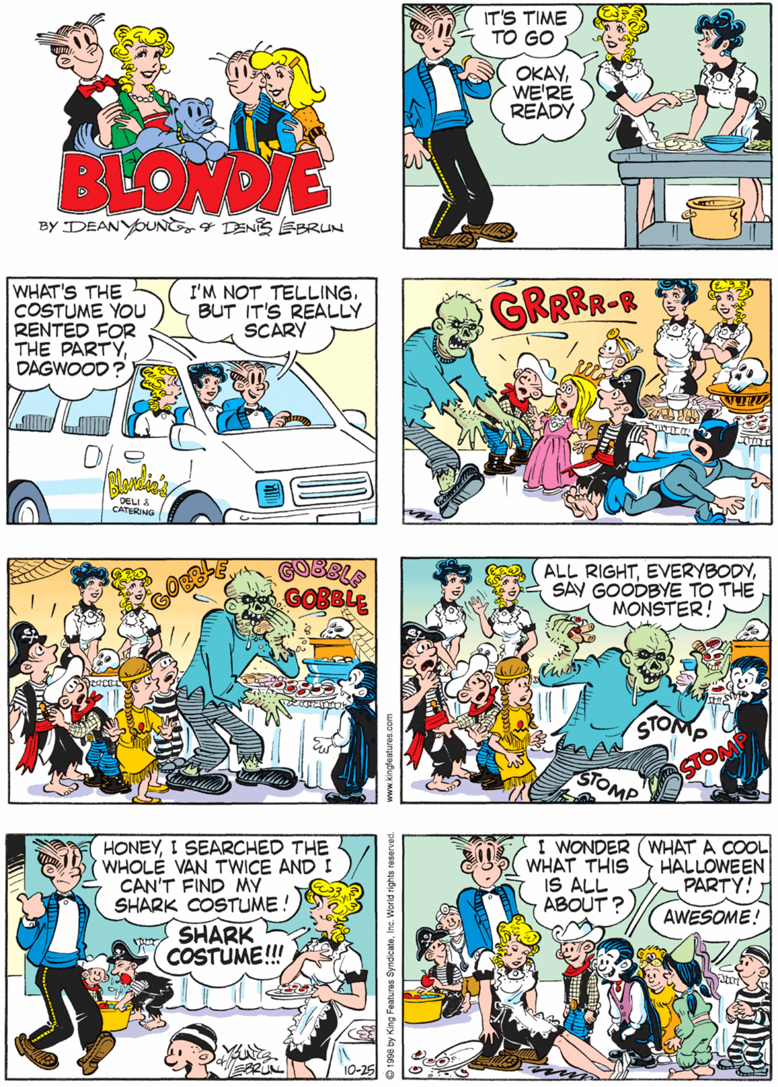 Blondie Comic Strip 1998-10-25 | Comics Kingdom