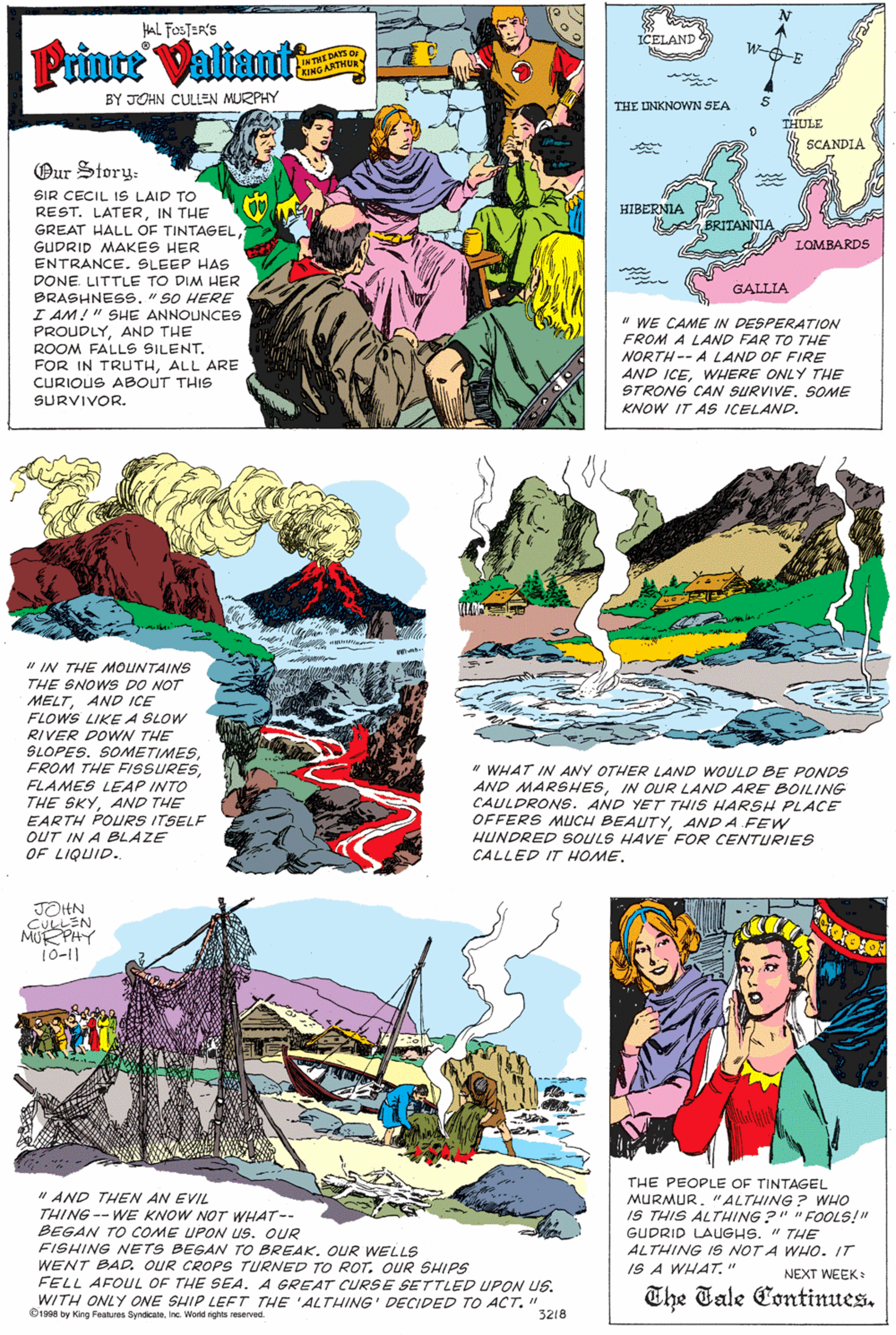 Prince Valiant Comic Strip 1998-10-11 | Comics Kingdom