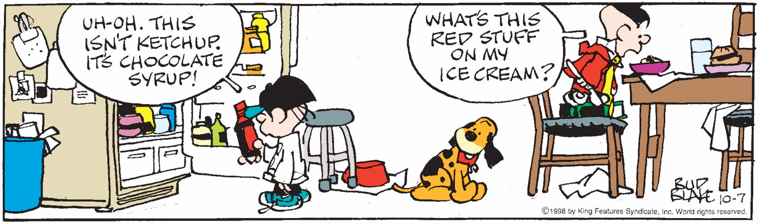 Tiger Comic Strip 1998-10-07 | Comics Kingdom