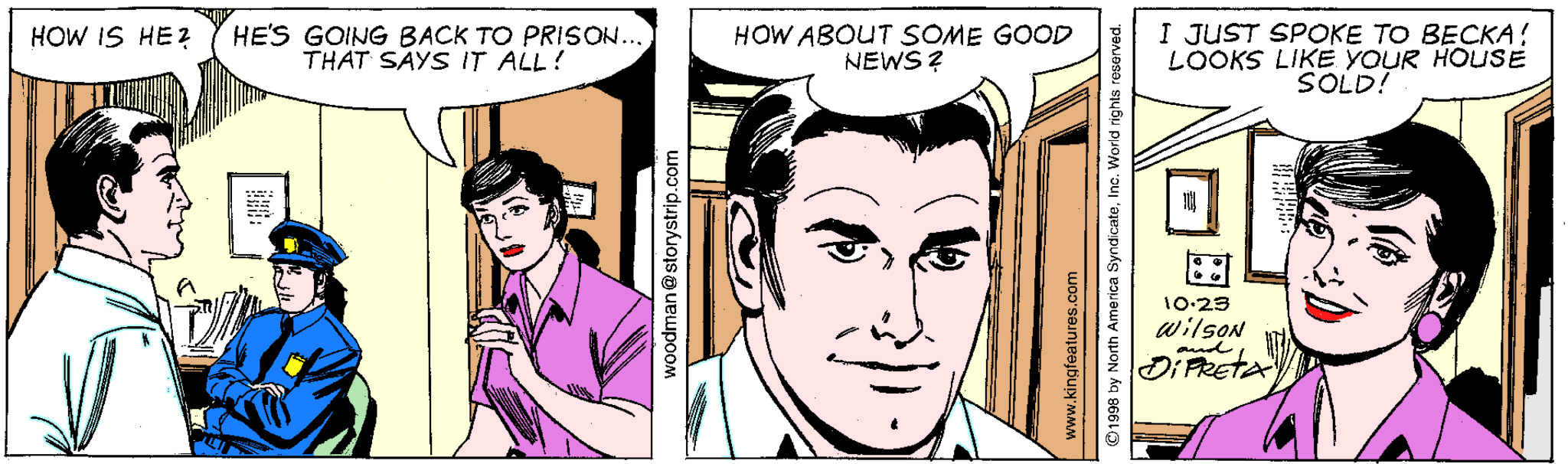 Rex Morgan M.D. Comic Strip 1998-10-23 | Comics Kingdom