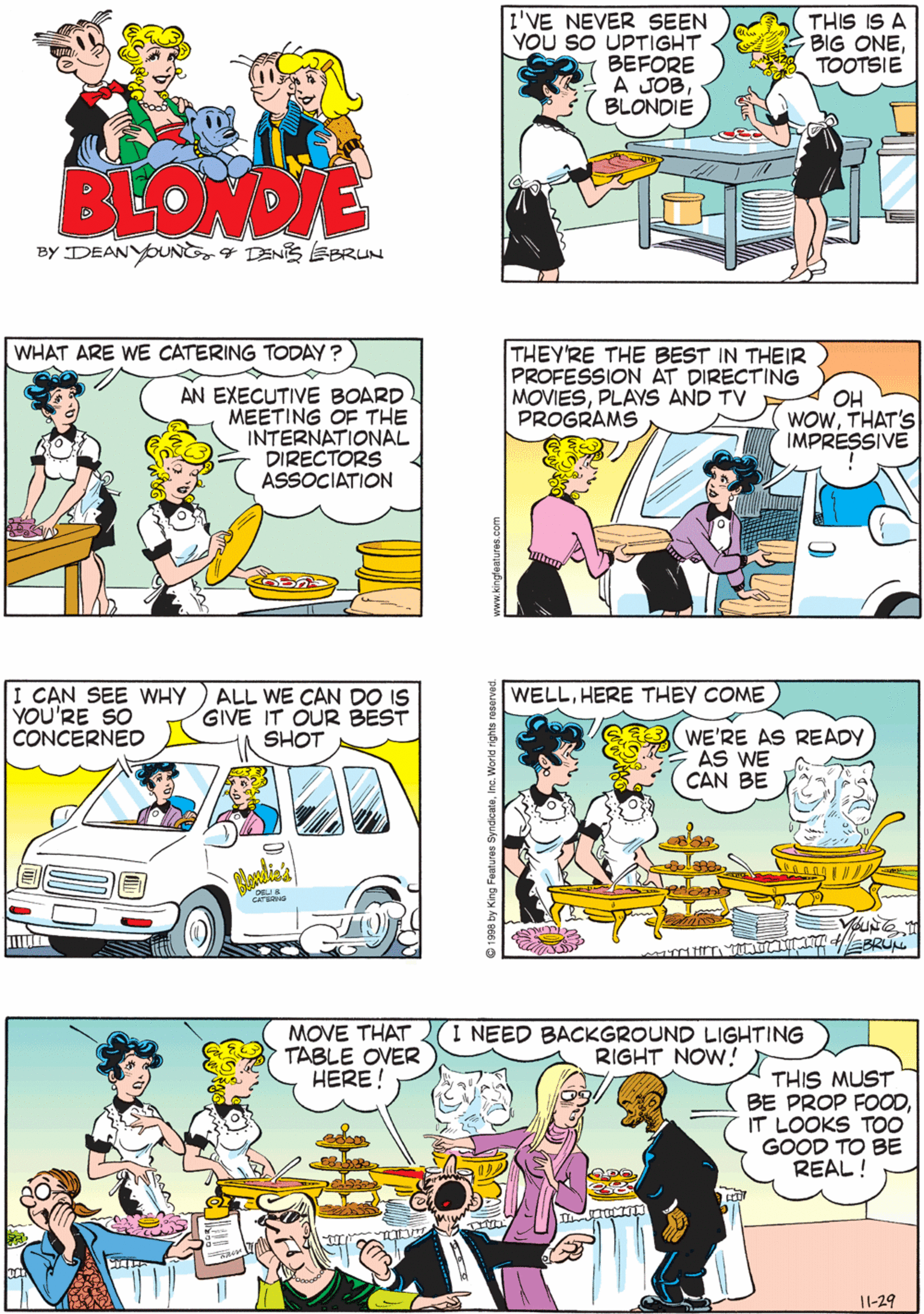 Blondie Comic Strip 1998-11-29 | Comics Kingdom