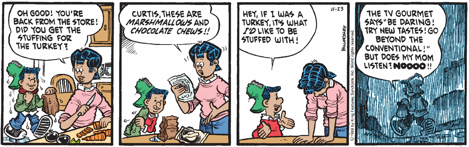 Curtis Comic Strip 1998-11-23 | Comics Kingdom
