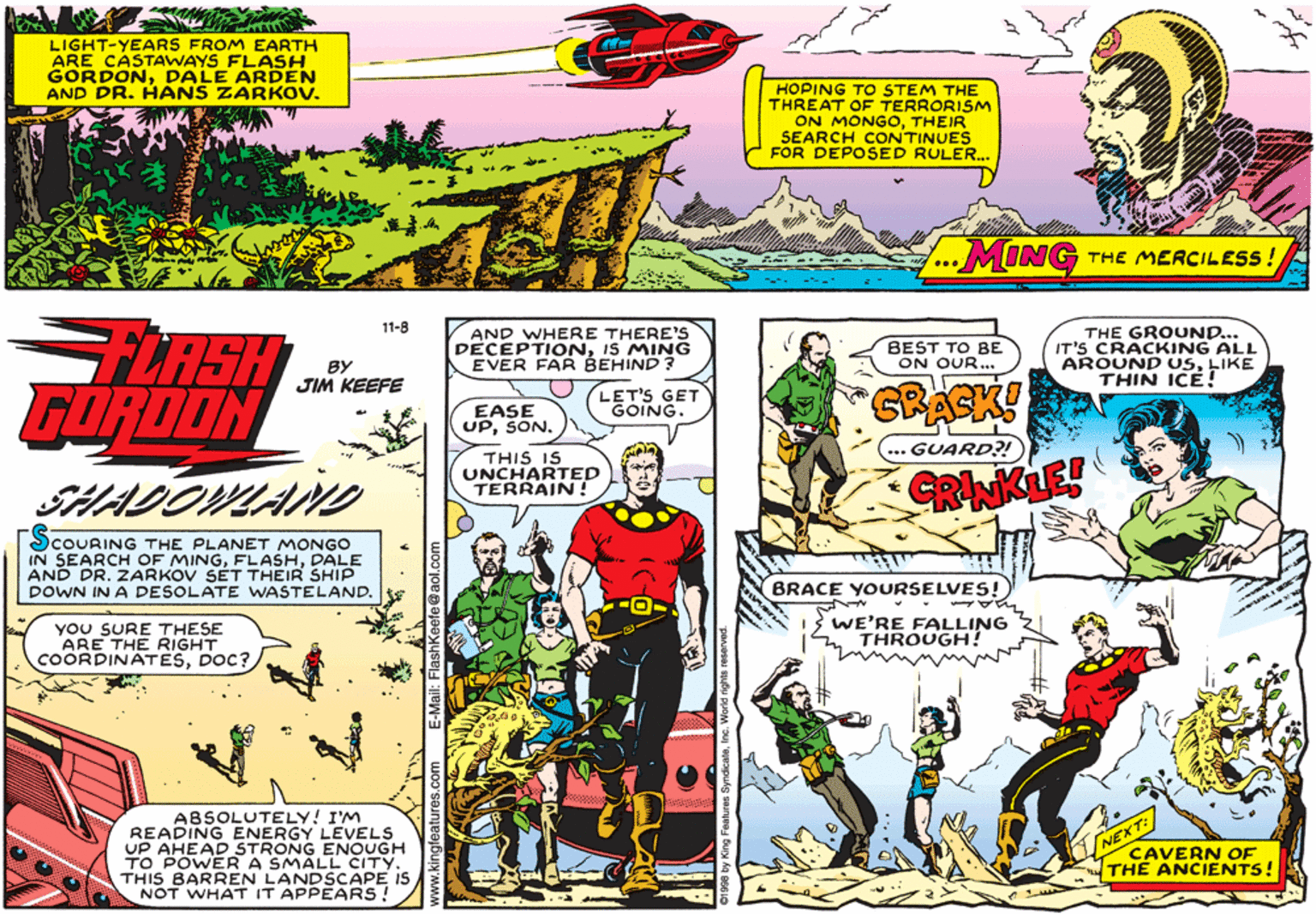 Flash Gordon Comic Strip 1998-11-08 | Comics Kingdom