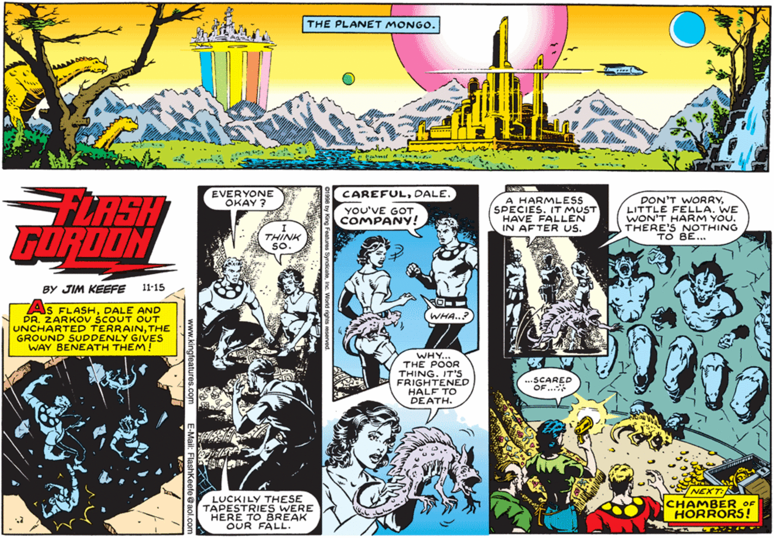 Flash Gordon Comic Strip 1998-11-15 | Comics Kingdom