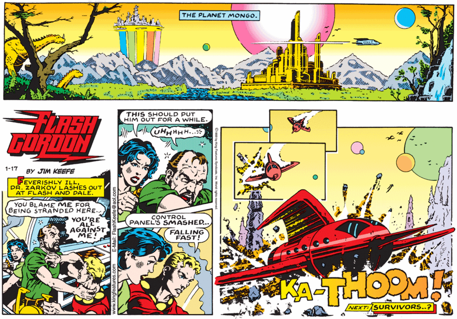 Flash Gordon Comic Strip 1999-01-17 | Comics Kingdom