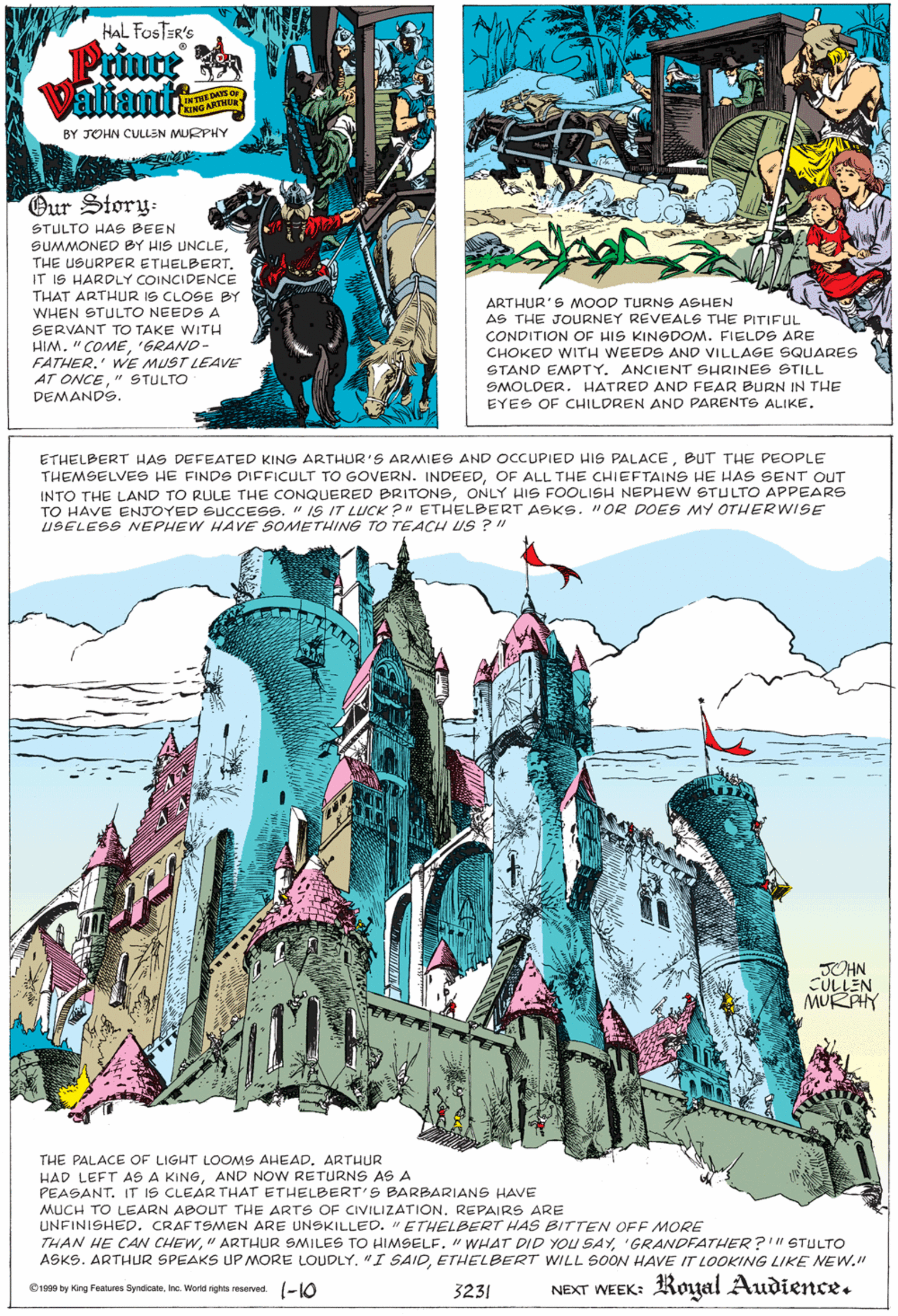 Prince Valiant Comic Strip 1999-01-10 | Comics Kingdom