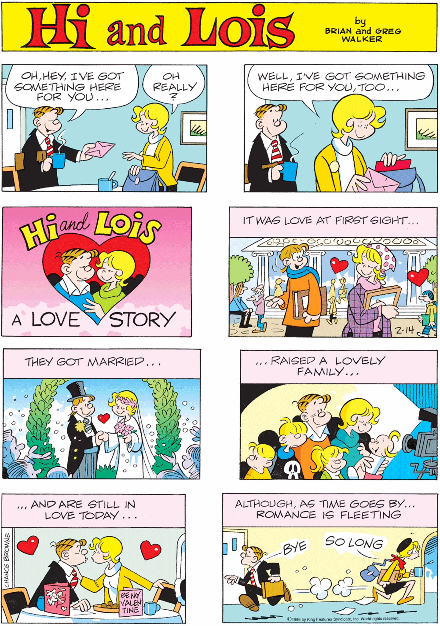 Hi And Lois Comic Strip 1999 02 14 Comics Kingdom