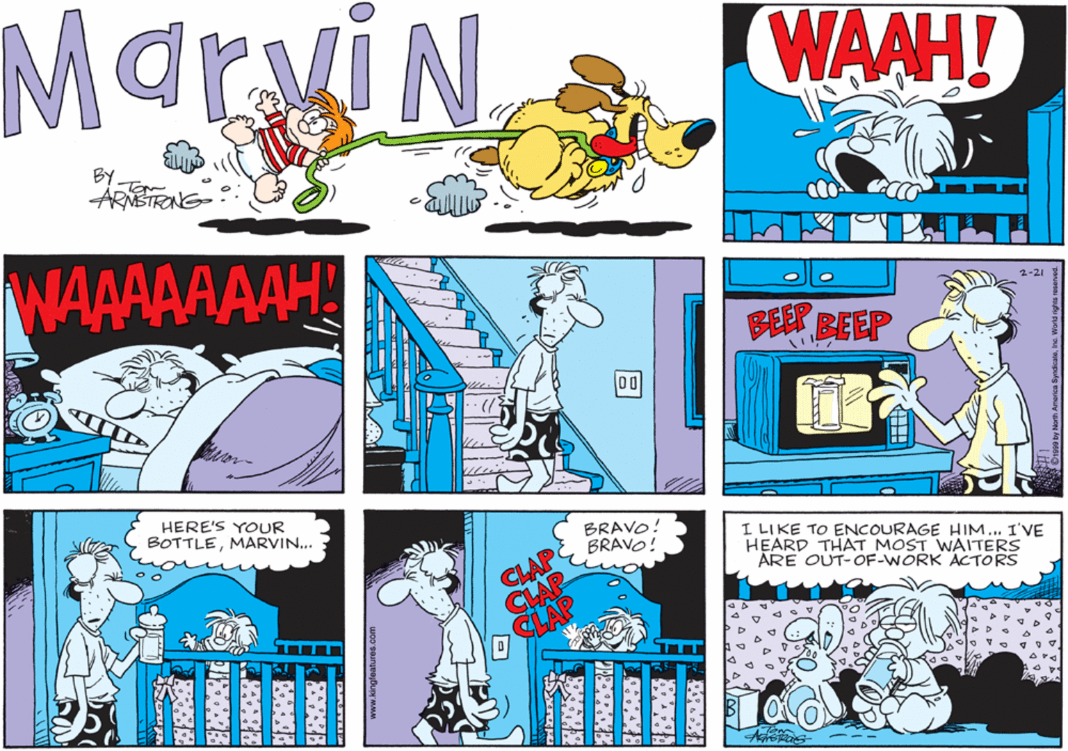 Marvin Comic Strip 1999-02-21 | Comics Kingdom