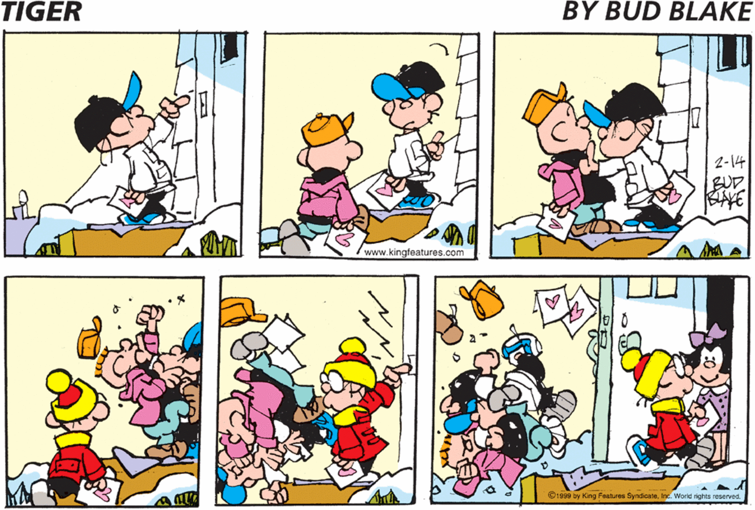 Tiger Comic Strip 1999-02-14 | Comics Kingdom