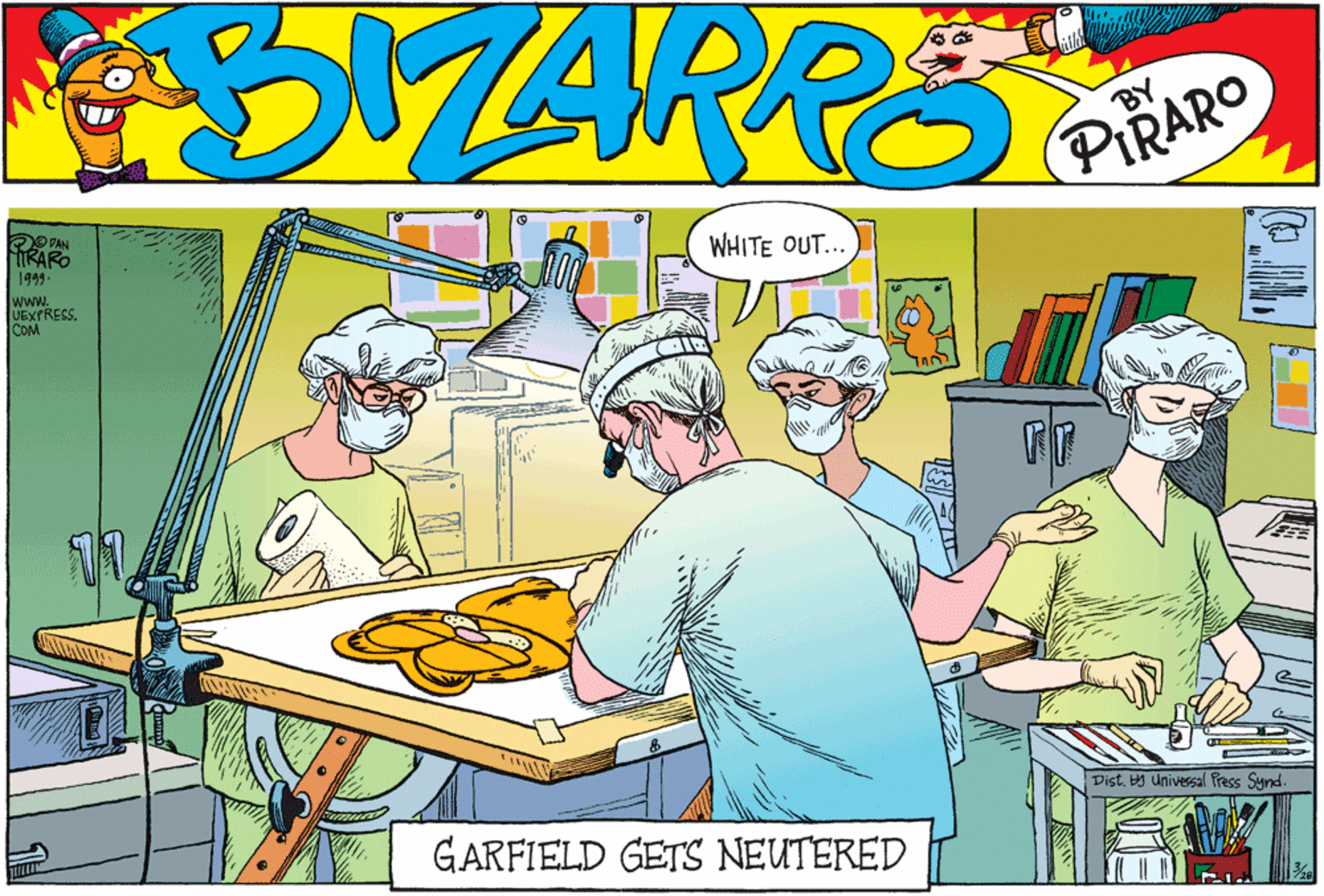 Bizarro Comic Strip 1999-03-28 | Comics Kingdom