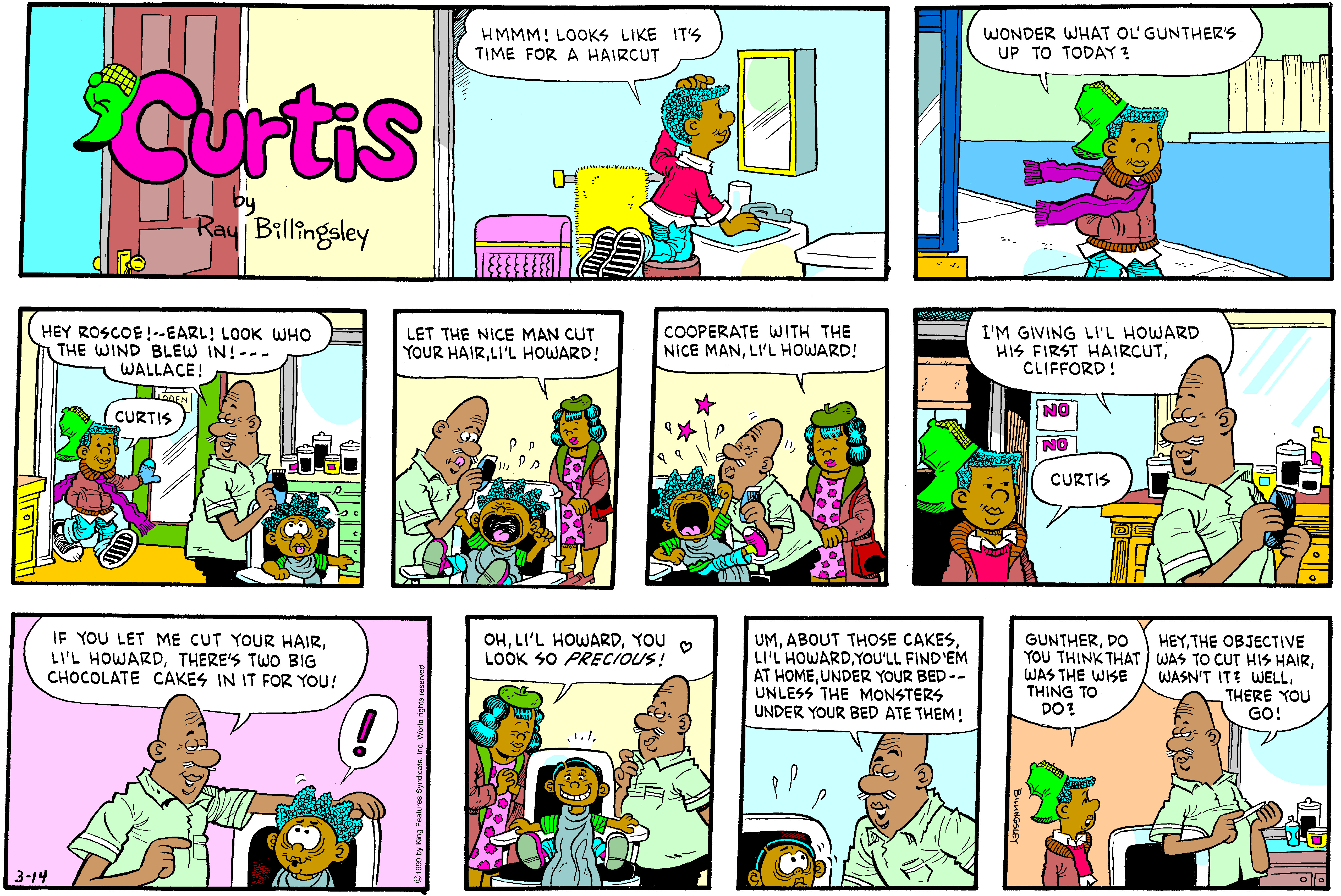 Curtis Comic Strip 1999-03-14 | Comics Kingdom