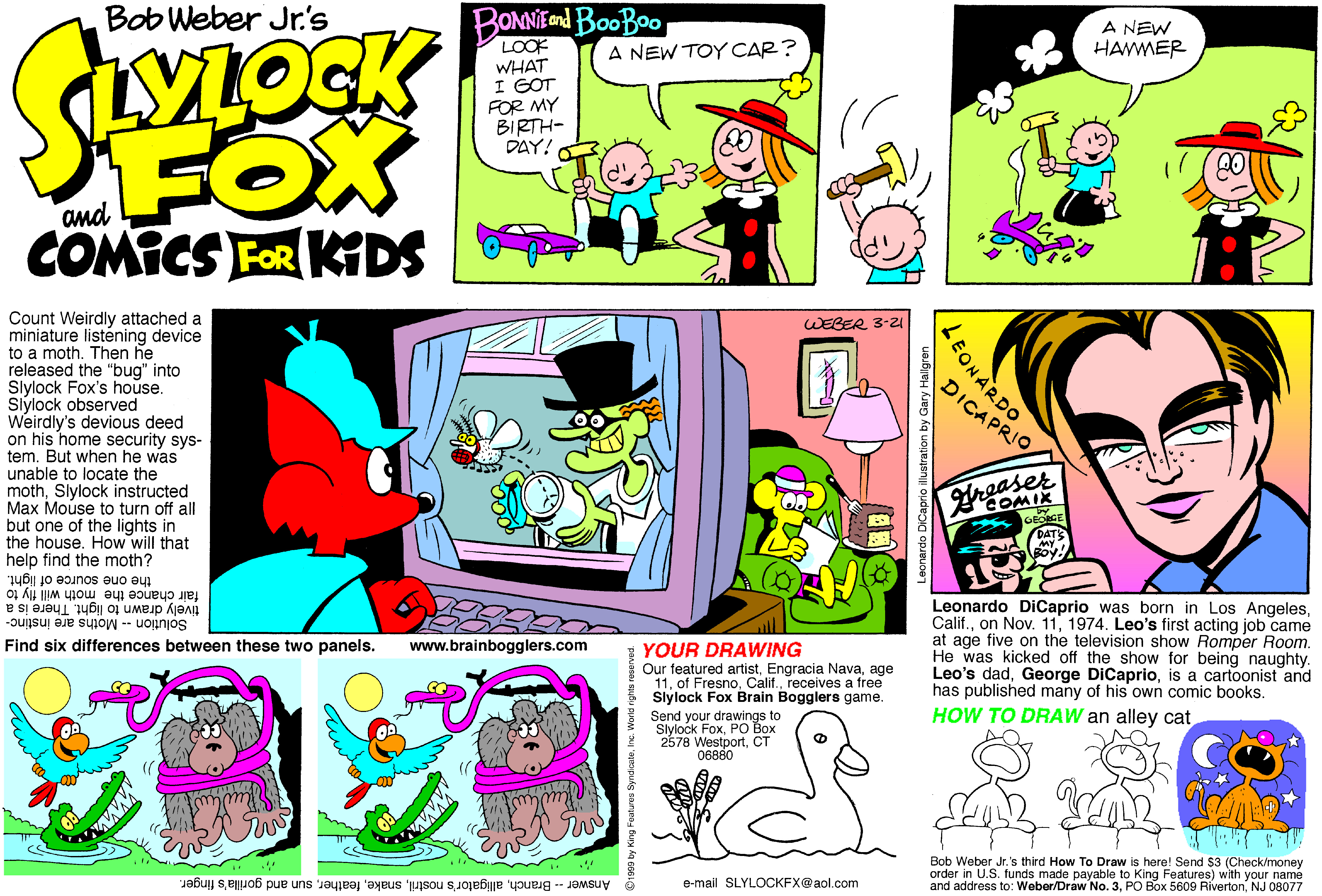 Slylock Fox Comic Strip 1999-03-21 | Comics Kingdom