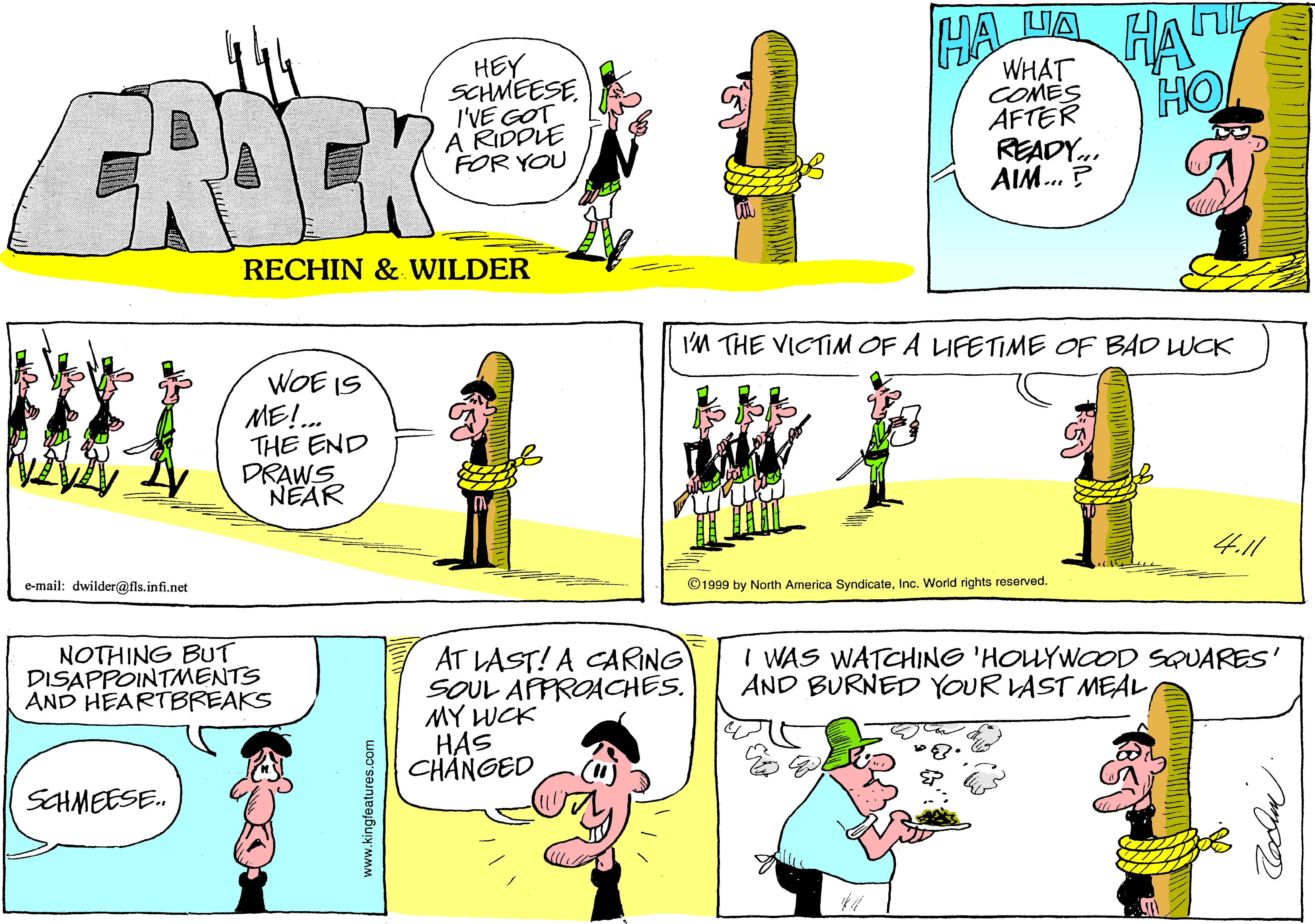 Crock Comic Strip 1999-04-11 | Comics Kingdom