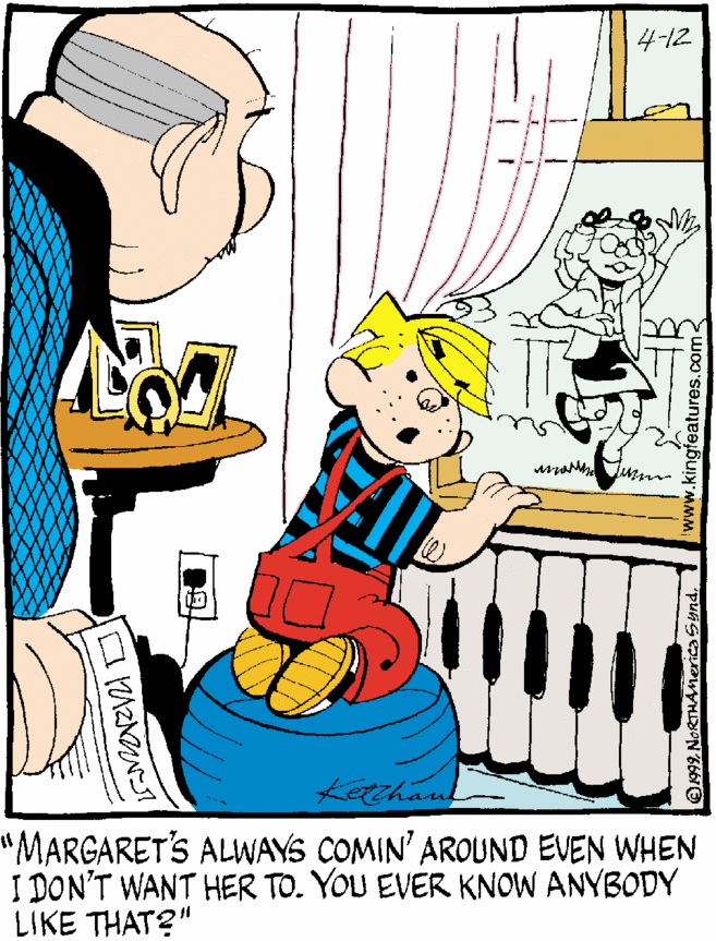 Dennis The Menace Comic Strip 1999-04-12 | Comics Kingdom