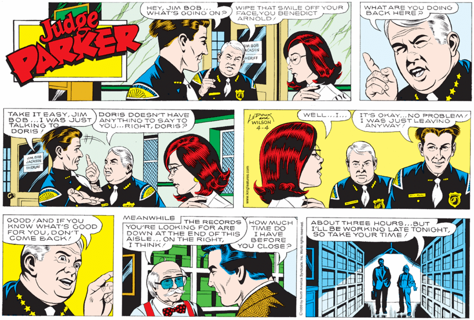 Judge Parker Comic Strip 1999-04-04 | Comics Kingdom