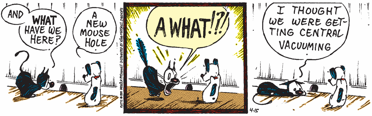 Mutts Comic Strip 1999-04-15 | Comics Kingdom