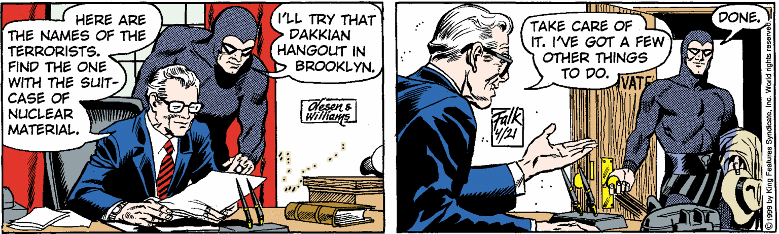 The Phantom Comic Strip 1999-04-21 | Comics Kingdom
