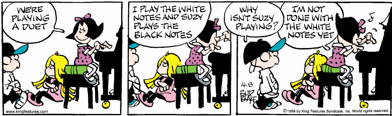 Tiger Comic Strip 1999-04-08 | Comics Kingdom