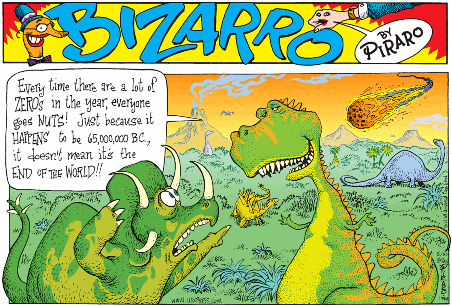 Bizarro Comic Strip 1999-05-30 | Comics Kingdom