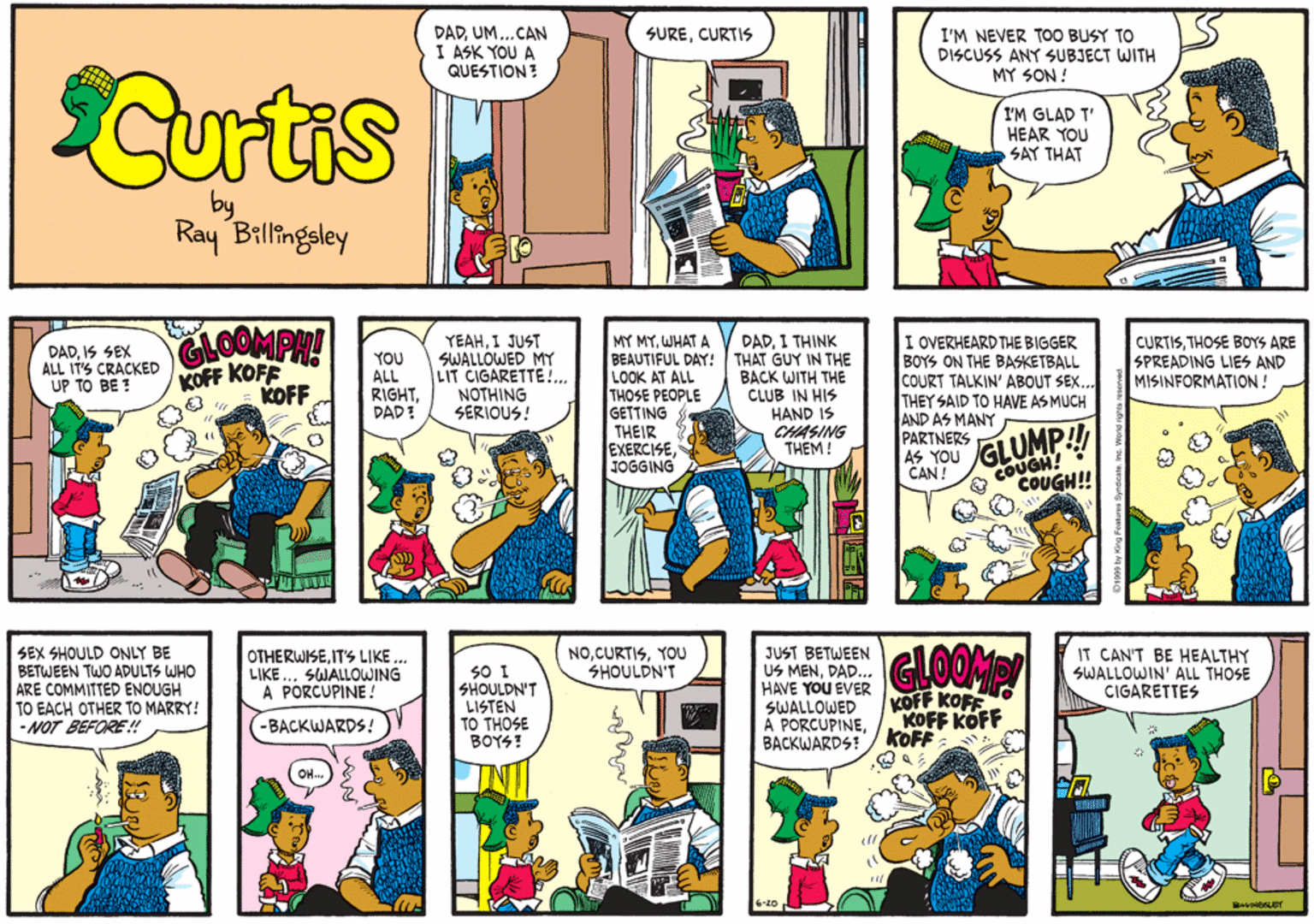 Curtis Comic Strip 1999-06-20 | Comics Kingdom