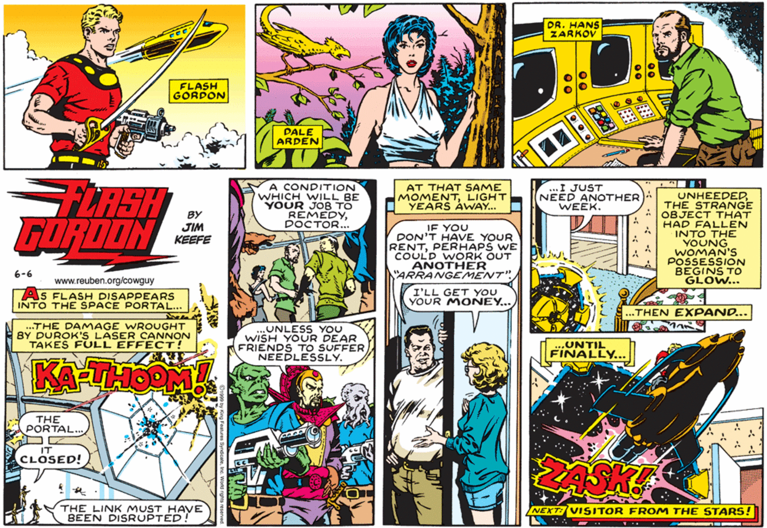 Flash Gordon Comic Strip 1999-06-06 | Comics Kingdom