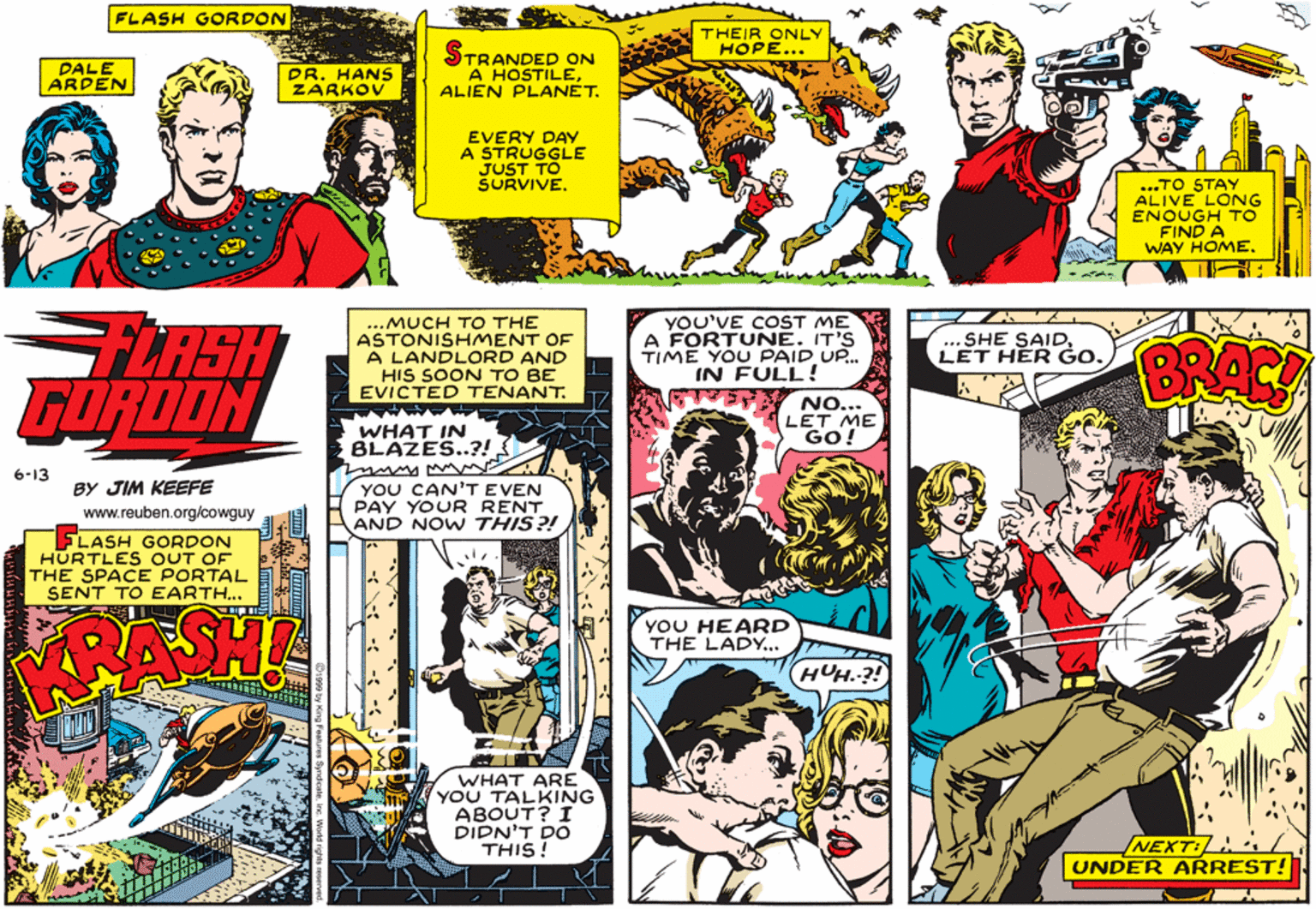 Flash Gordon Comic Strip 1999-06-13 | Comics Kingdom