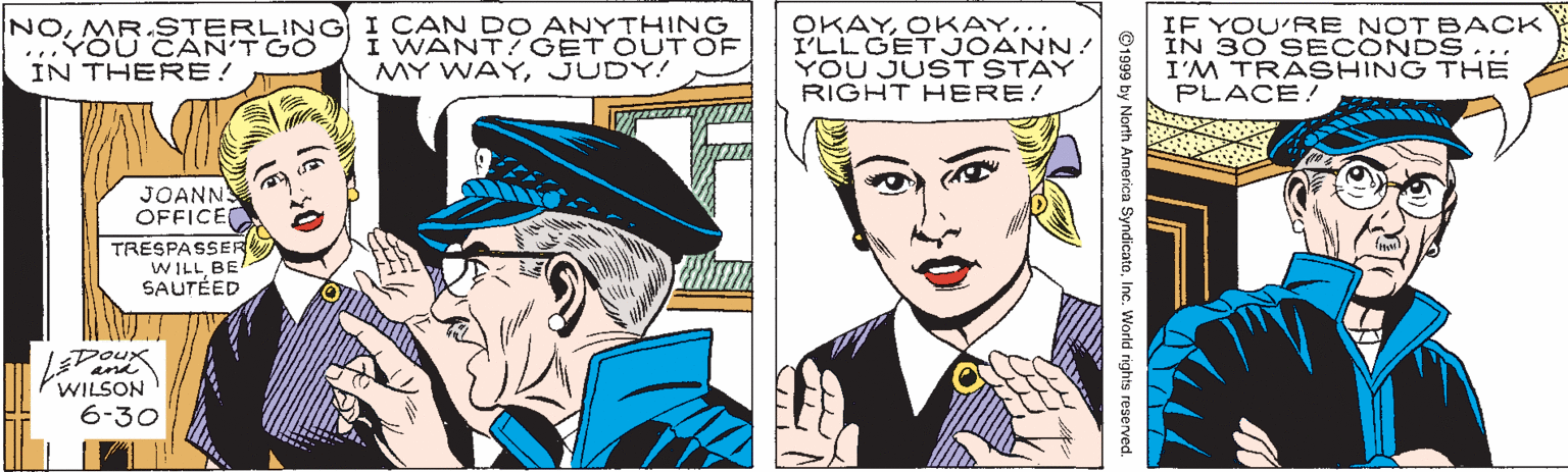 Judge Parker Comic Strip 1999-06-30 | Comics Kingdom