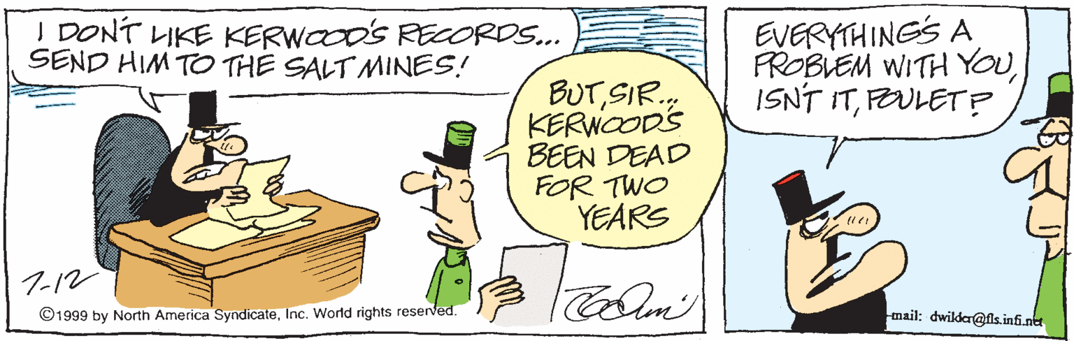 Crock Comic Strip 1999-07-12 | Comics Kingdom